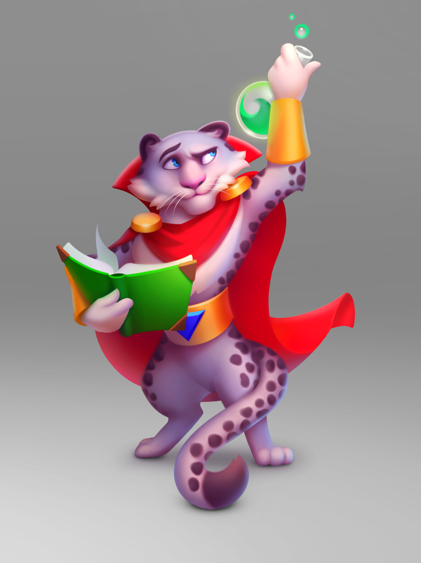 ArtStation - leopard sorcerer