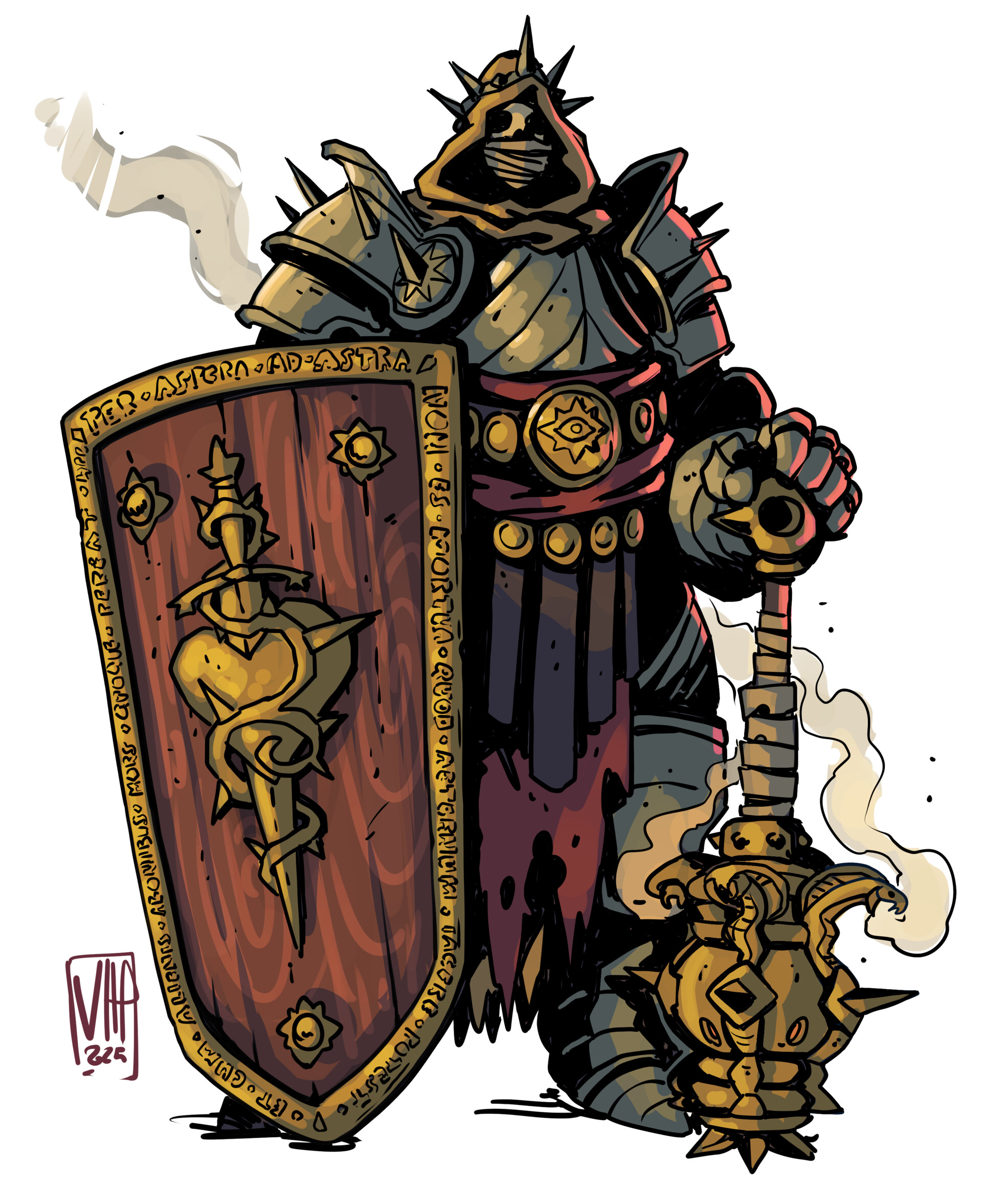 ArtStation - Sand King paladin