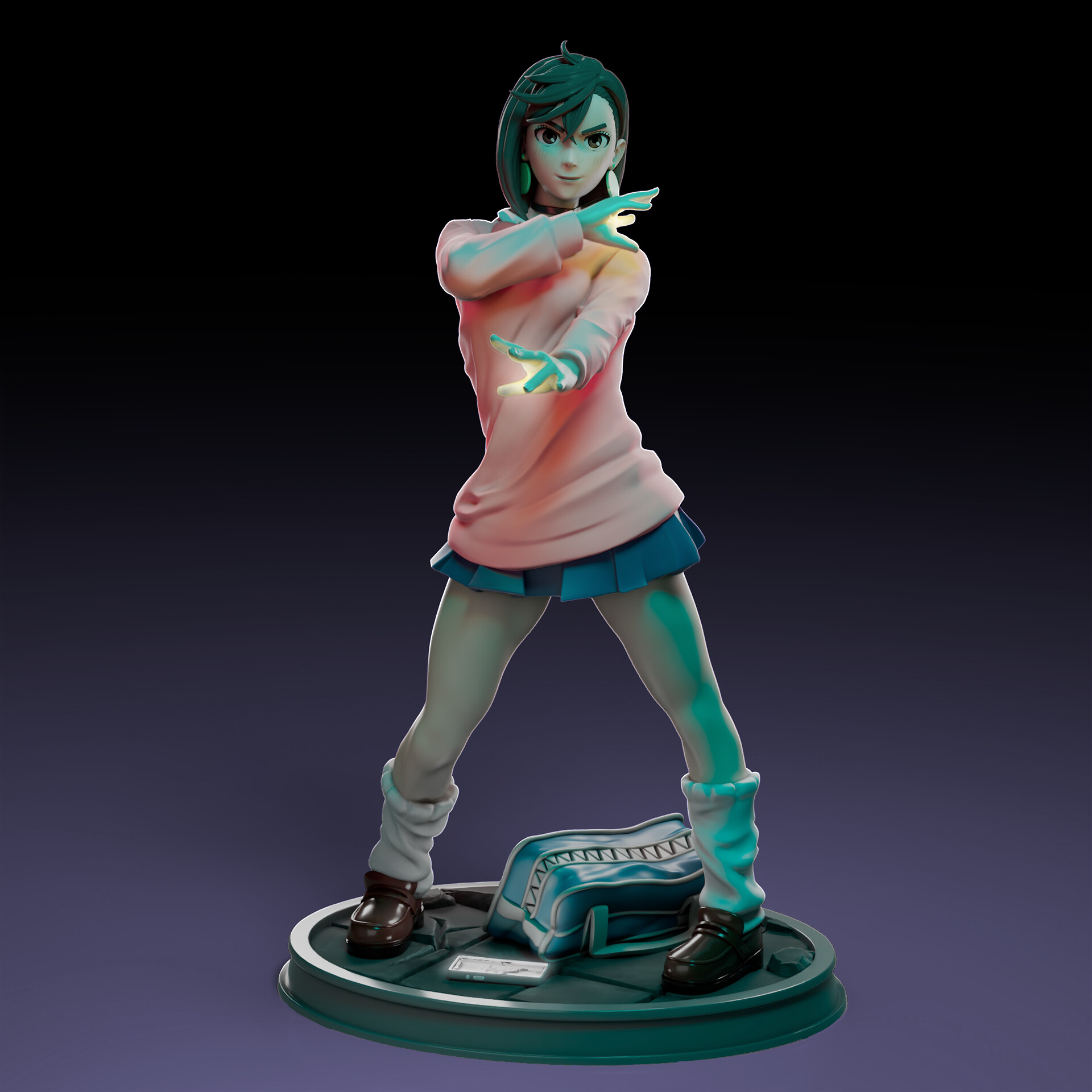 ArtStation - Momo Ayase - Dandadan