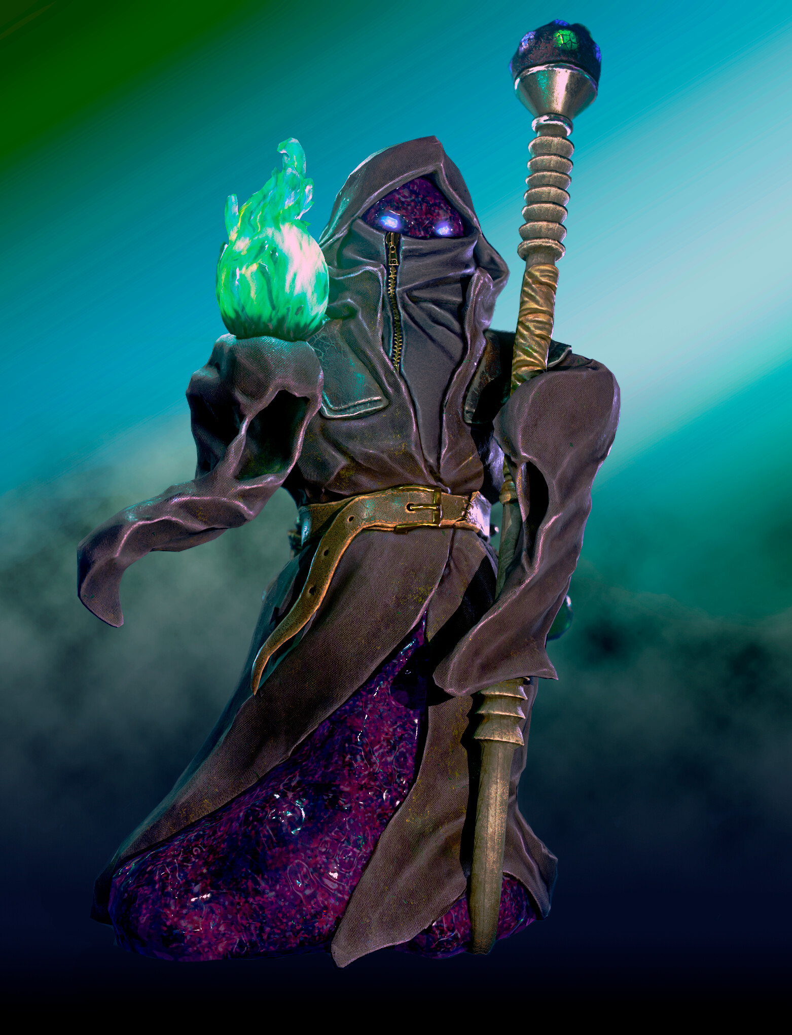 Daria Levshova - Oy'Blin - DnD Sorcerer-plasmoid with wild magic