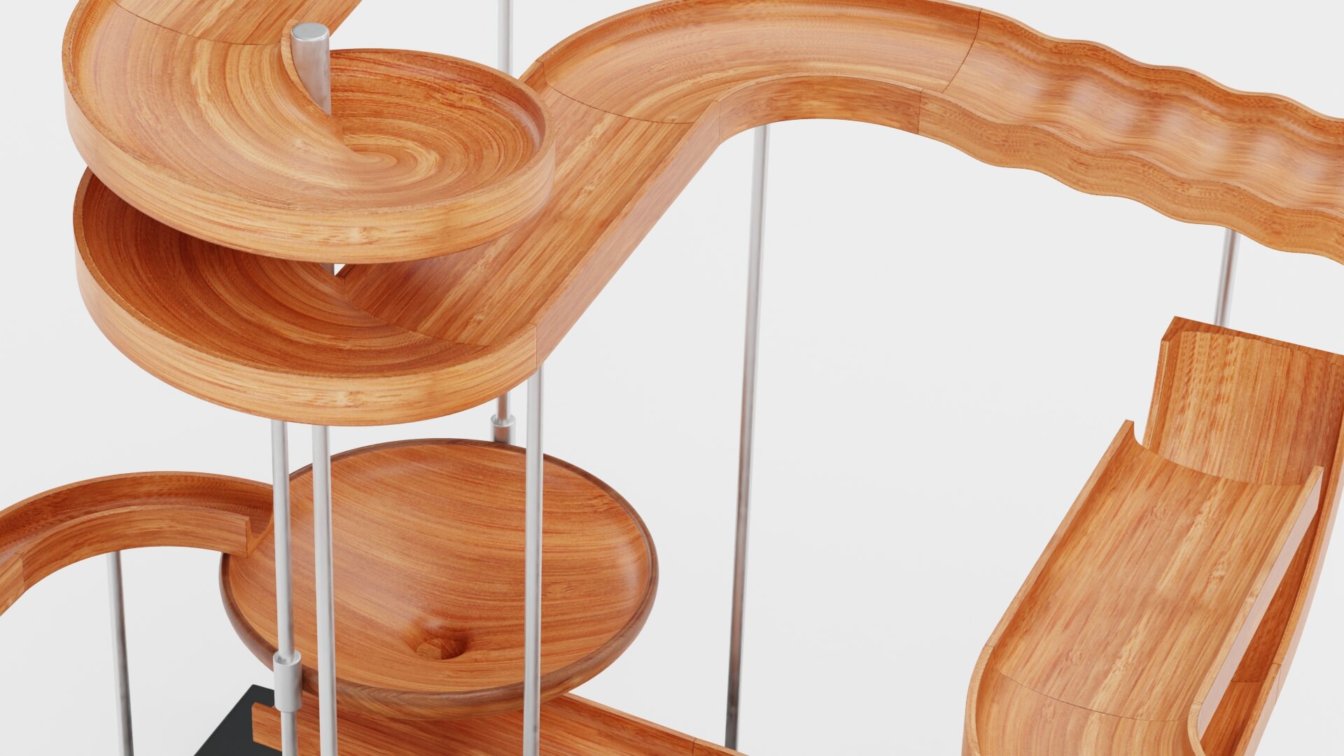 Michael Bescec - Marble Run Track – Game-Ready 3D Structure for ...