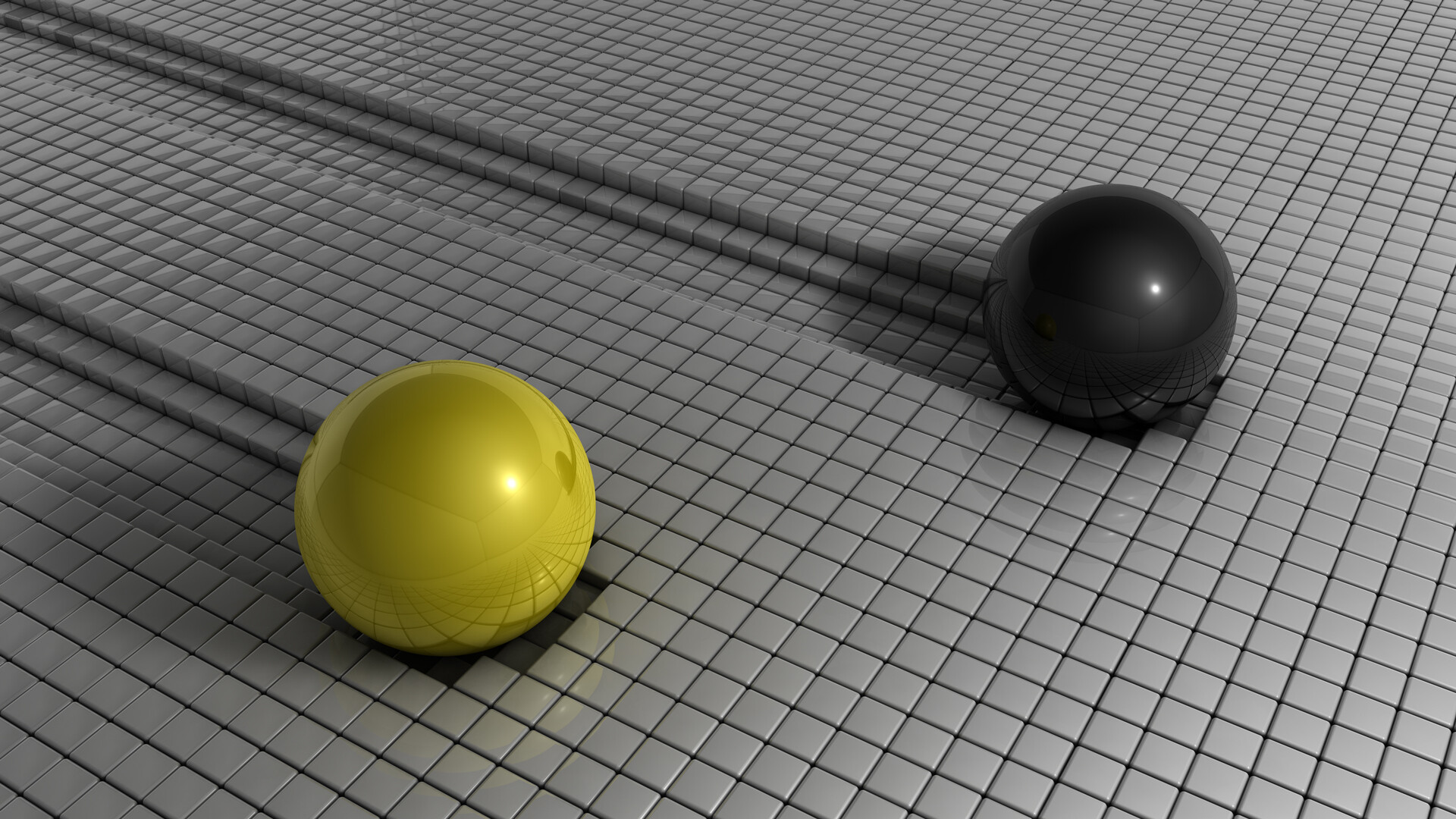 ArtStation - Balls and Cubes