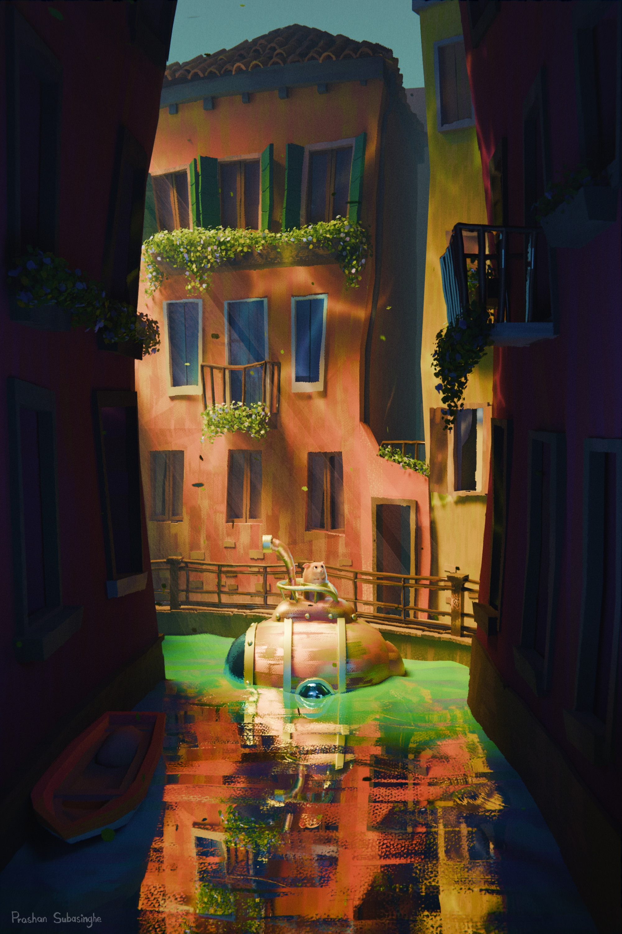 3D artist Prashan Subasinghe - Exploring Venice