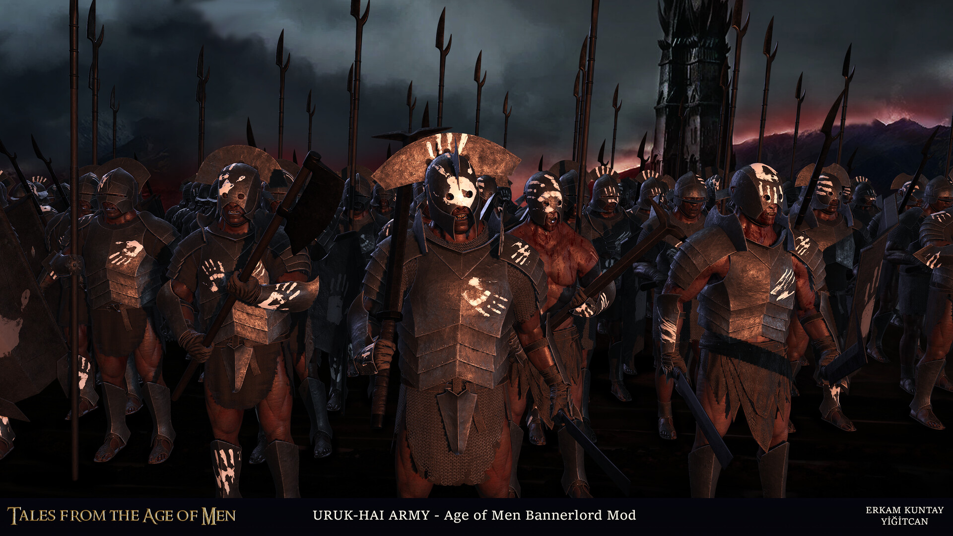 Erkam Kuntay Yiğitcan - Tales from the Age of Men - Isengard Uruk-Hai ...