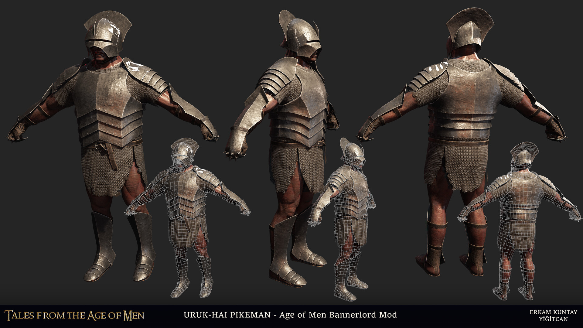 Erkam Kuntay Yiğitcan - Tales from the Age of Men - Isengard Uruk-Hai ...