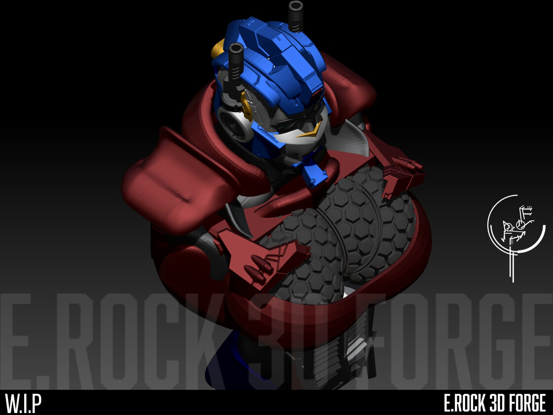 ArtStation - Mech Female II – Transformer Inspired