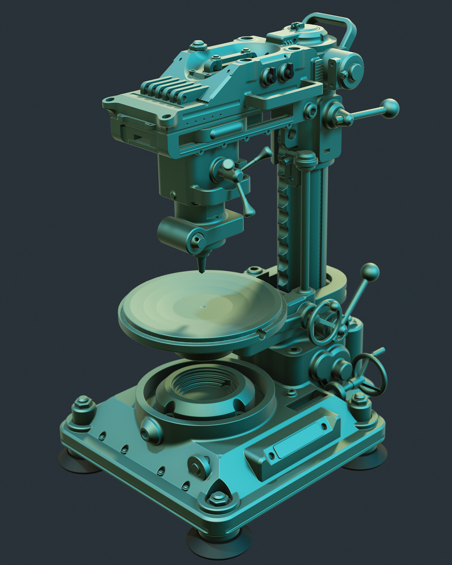 ArtStation - Drill Machine