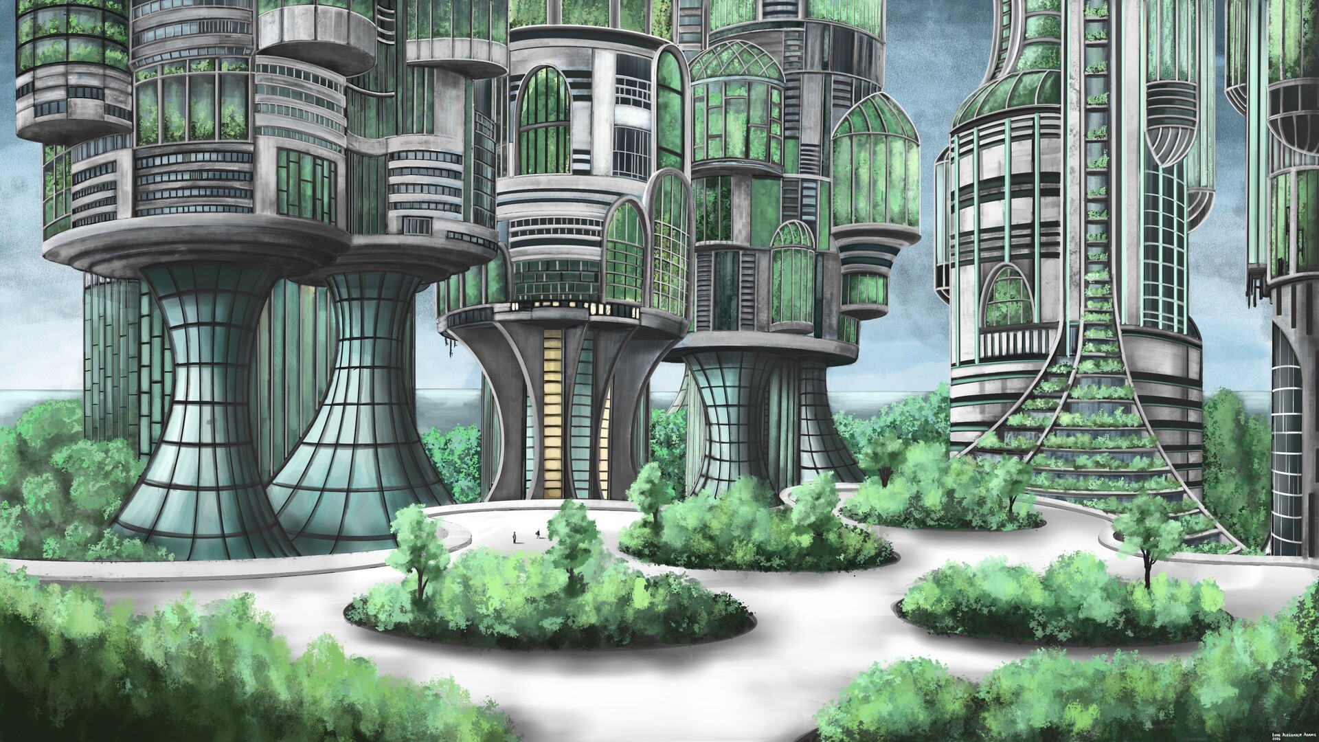 ArtStation - Arcologies