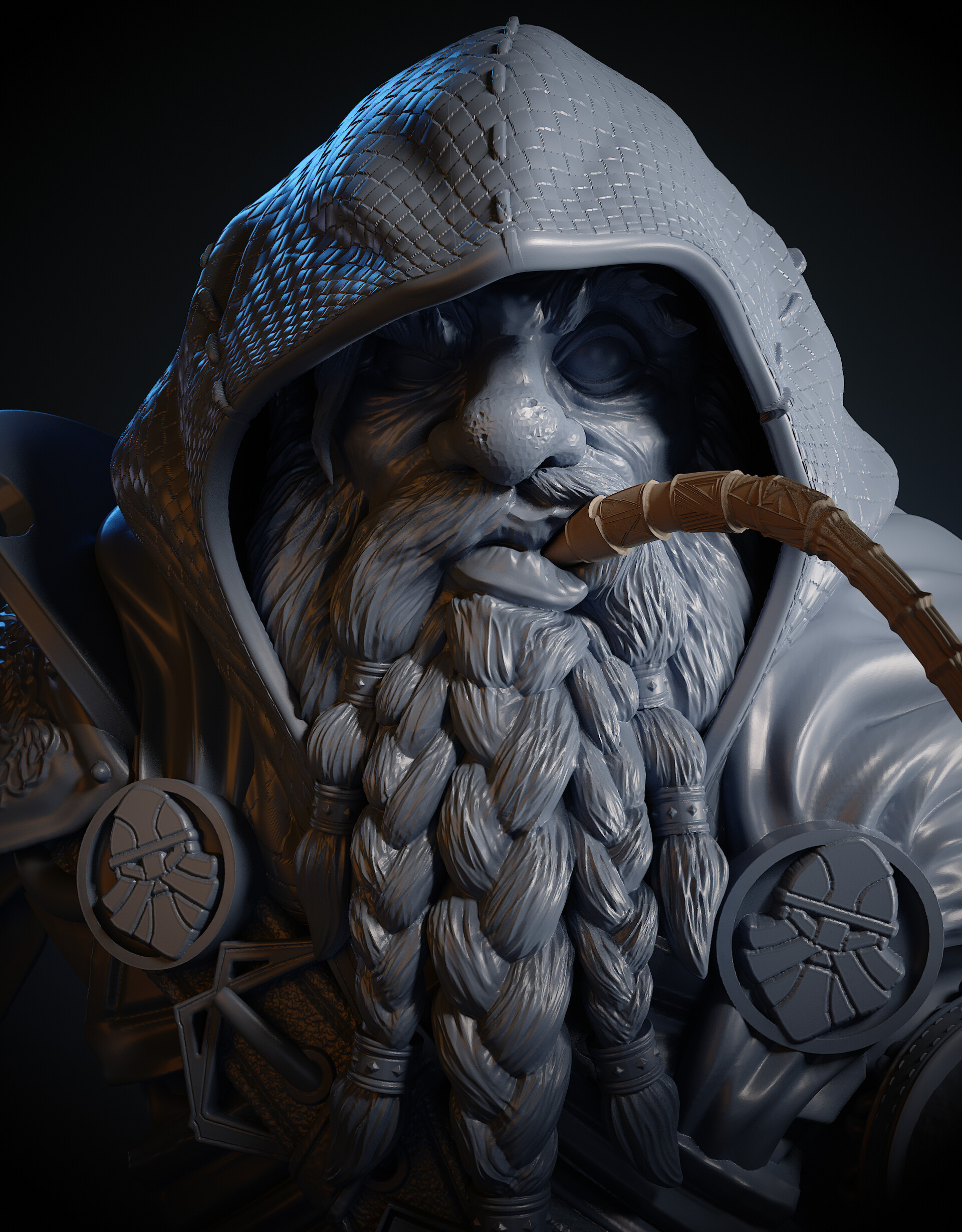 ArtStation - Dwarf Bust