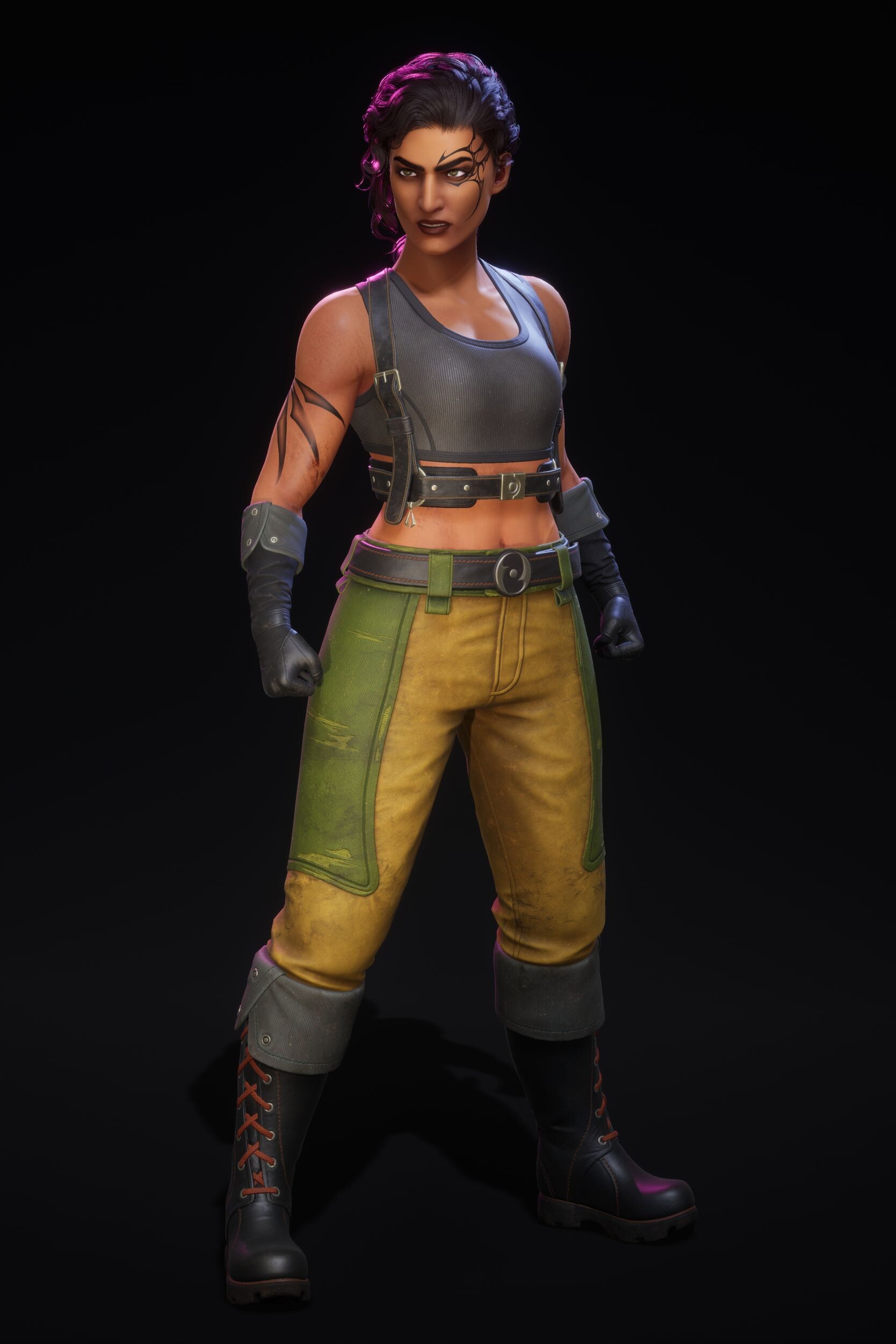 ArtStation - Prisoner 849, Gina - Unreal fanart