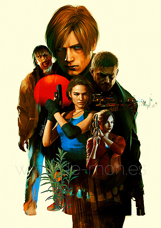 ArtStation - Resident Evil - Fan art