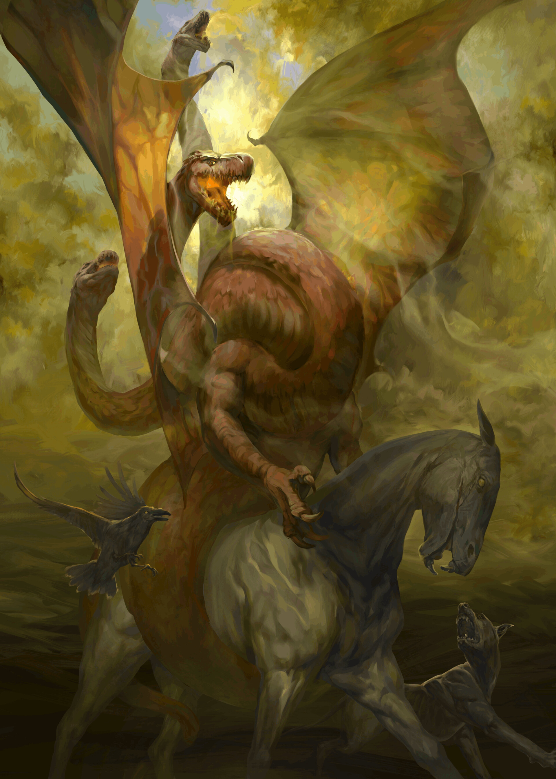 ArtStation - Serpent Gorynych