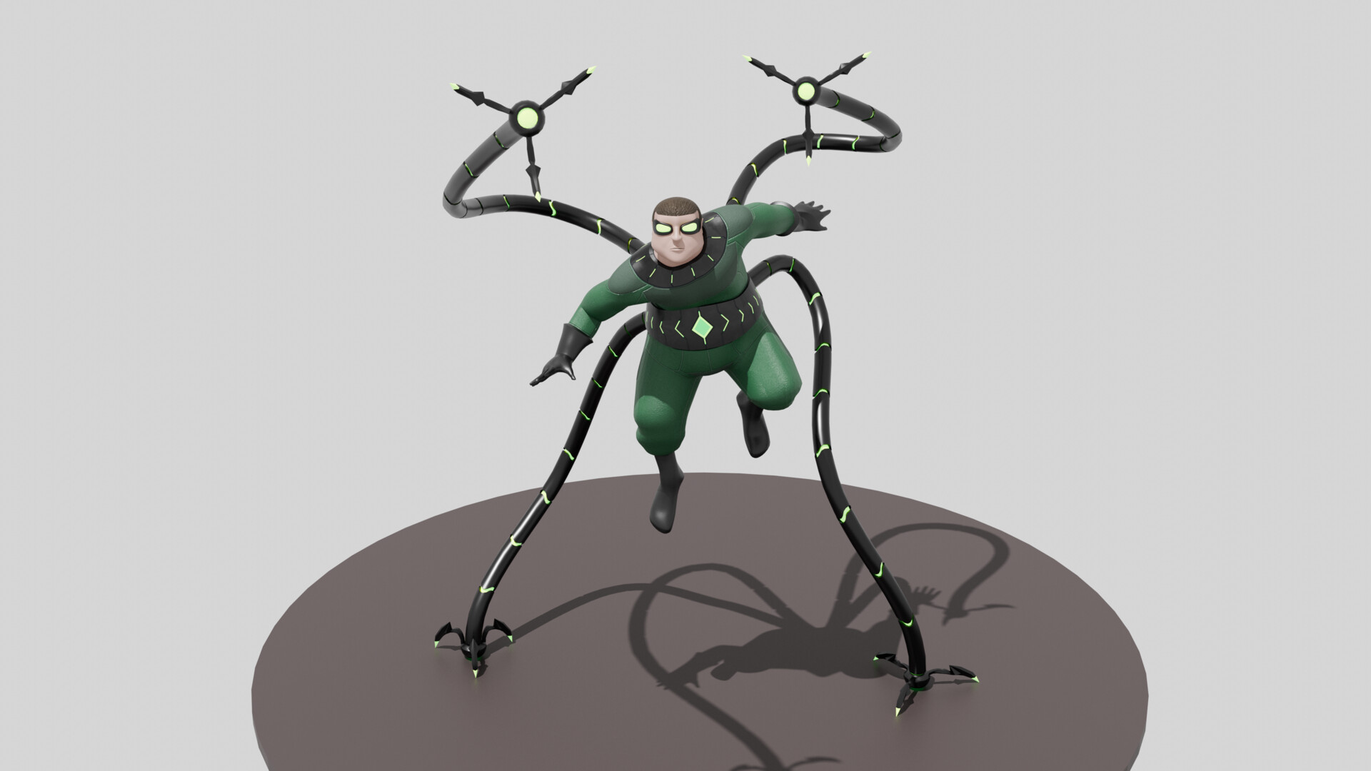 ArtStation - [Updated] Doctor Octopus Model With a Custom Design