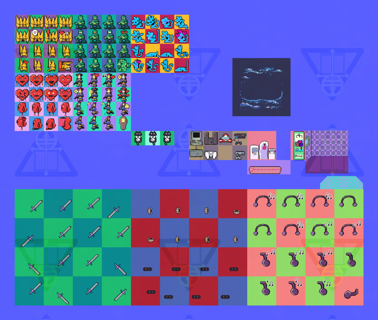 ArtStation - TamaWeb Sprite Sheets and Assets 2!