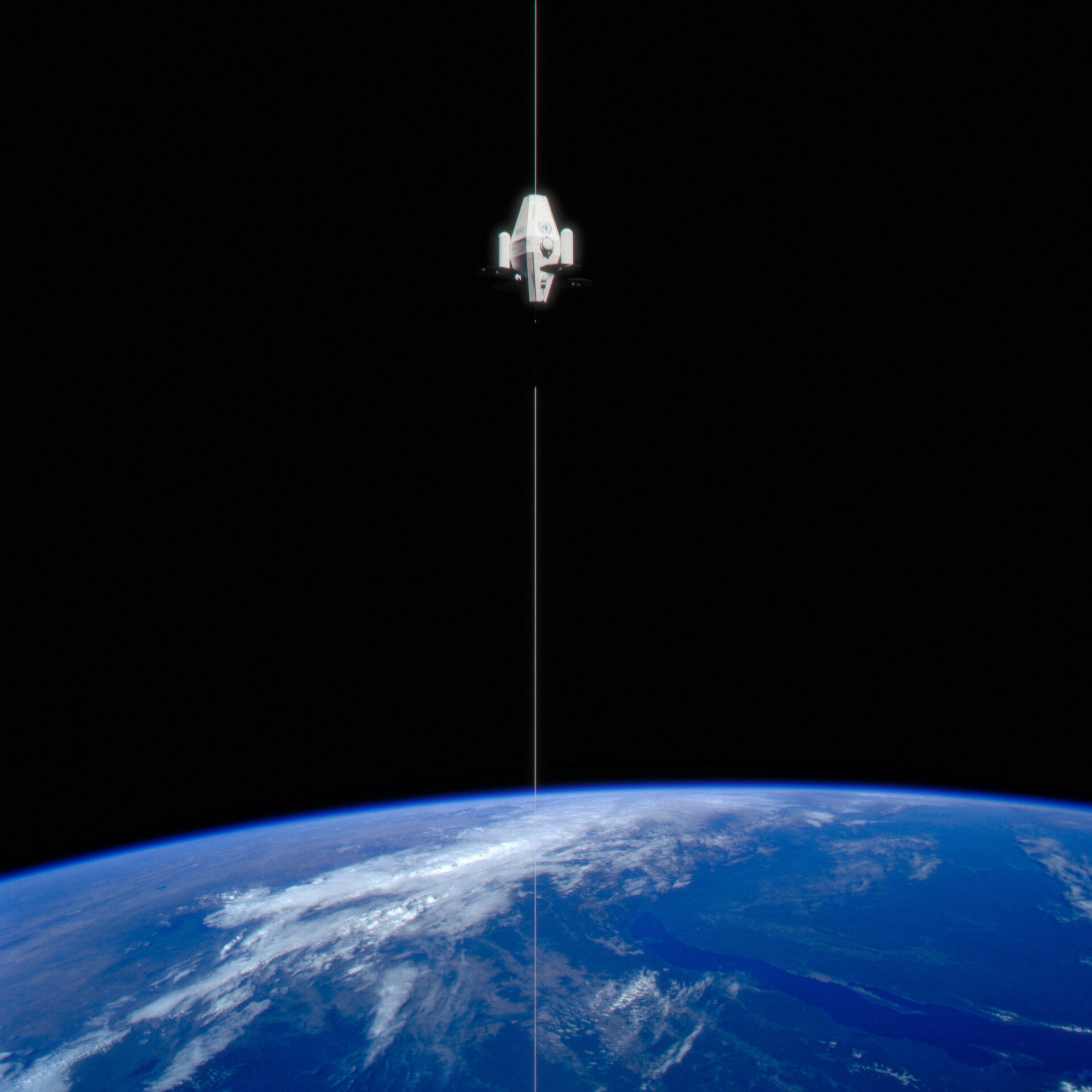 ArtStation - UN Space Elevator