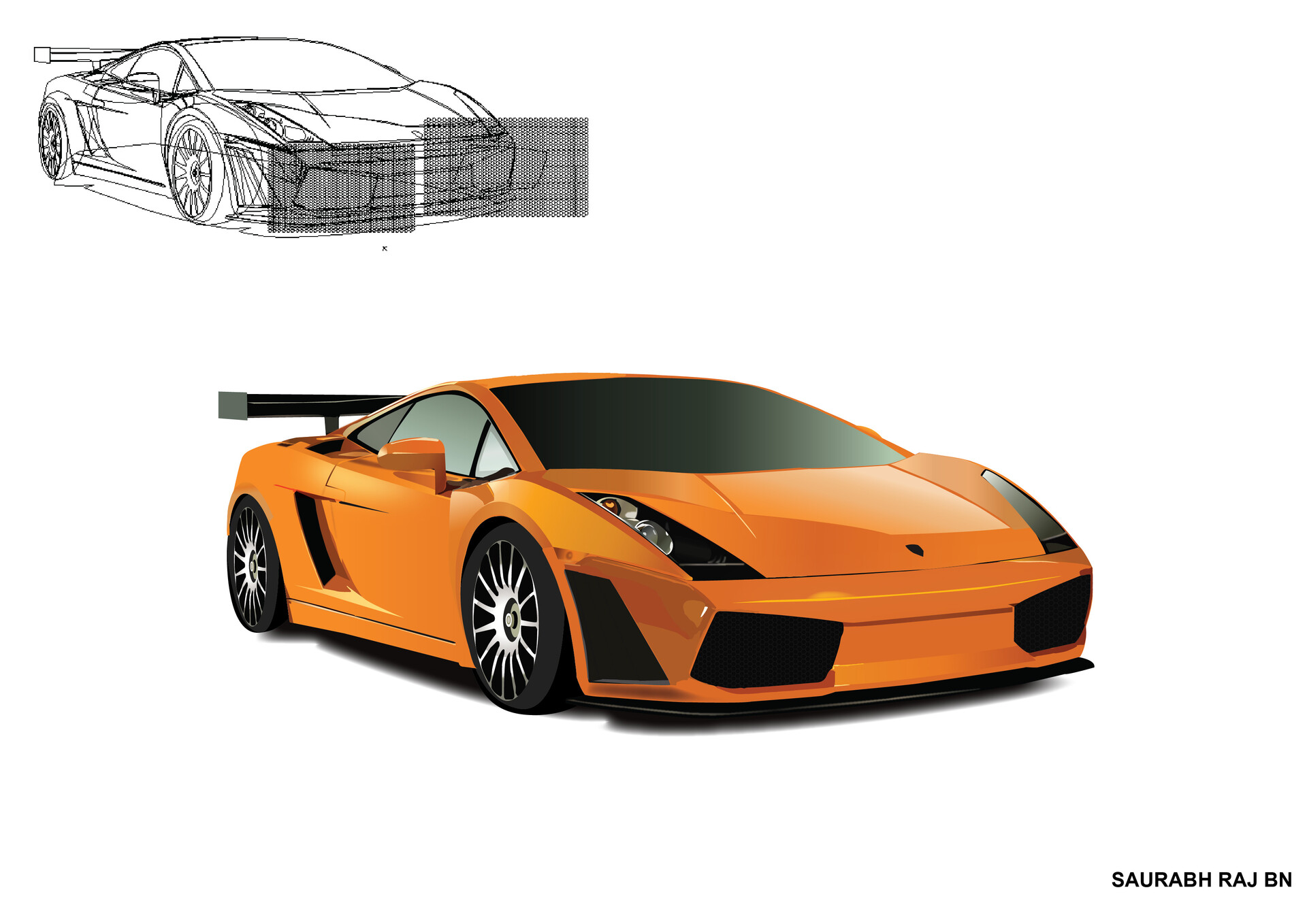 lamborghini gallardo coloring pages