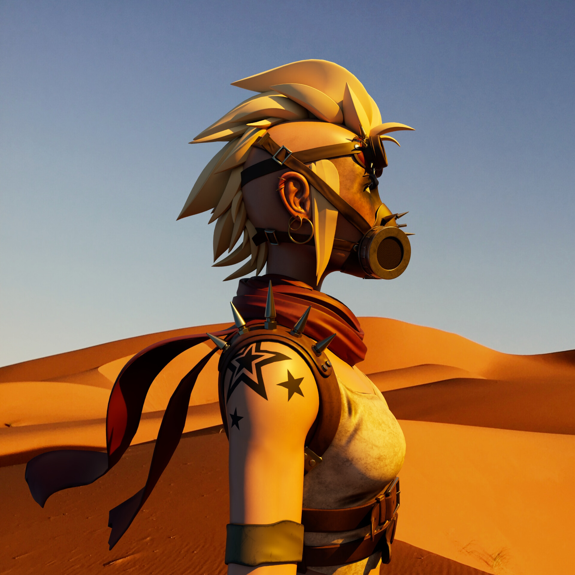 ArtStation - MadMax inspired character