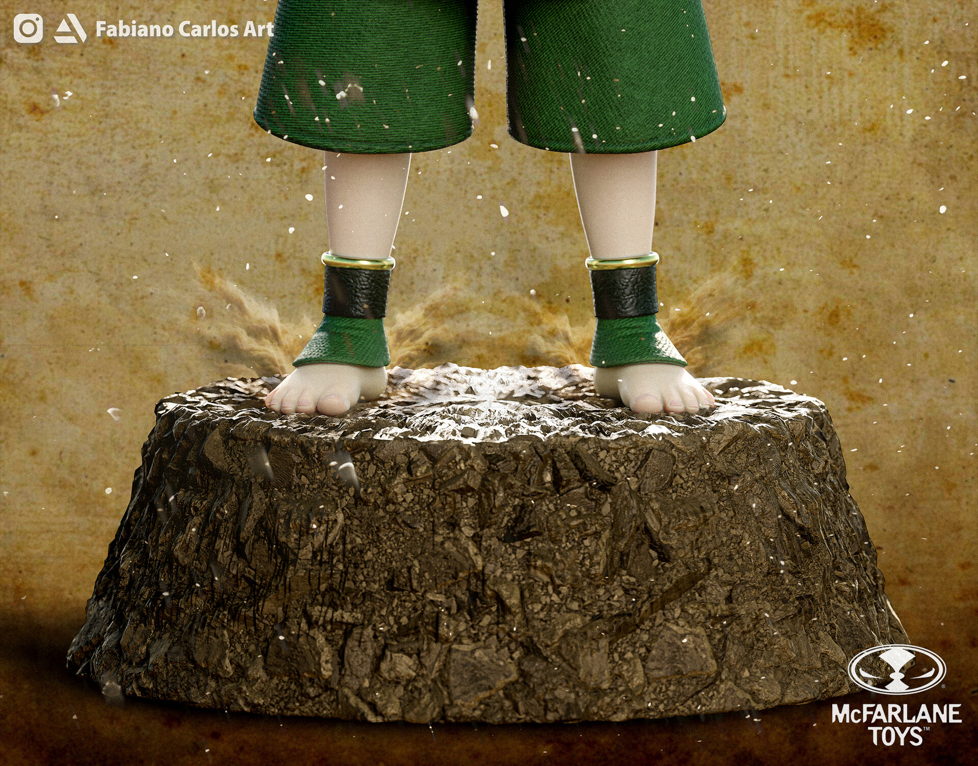 Fabiano Carlos Coelho - Toph Avatar Licensed Statue McFarlane 2021