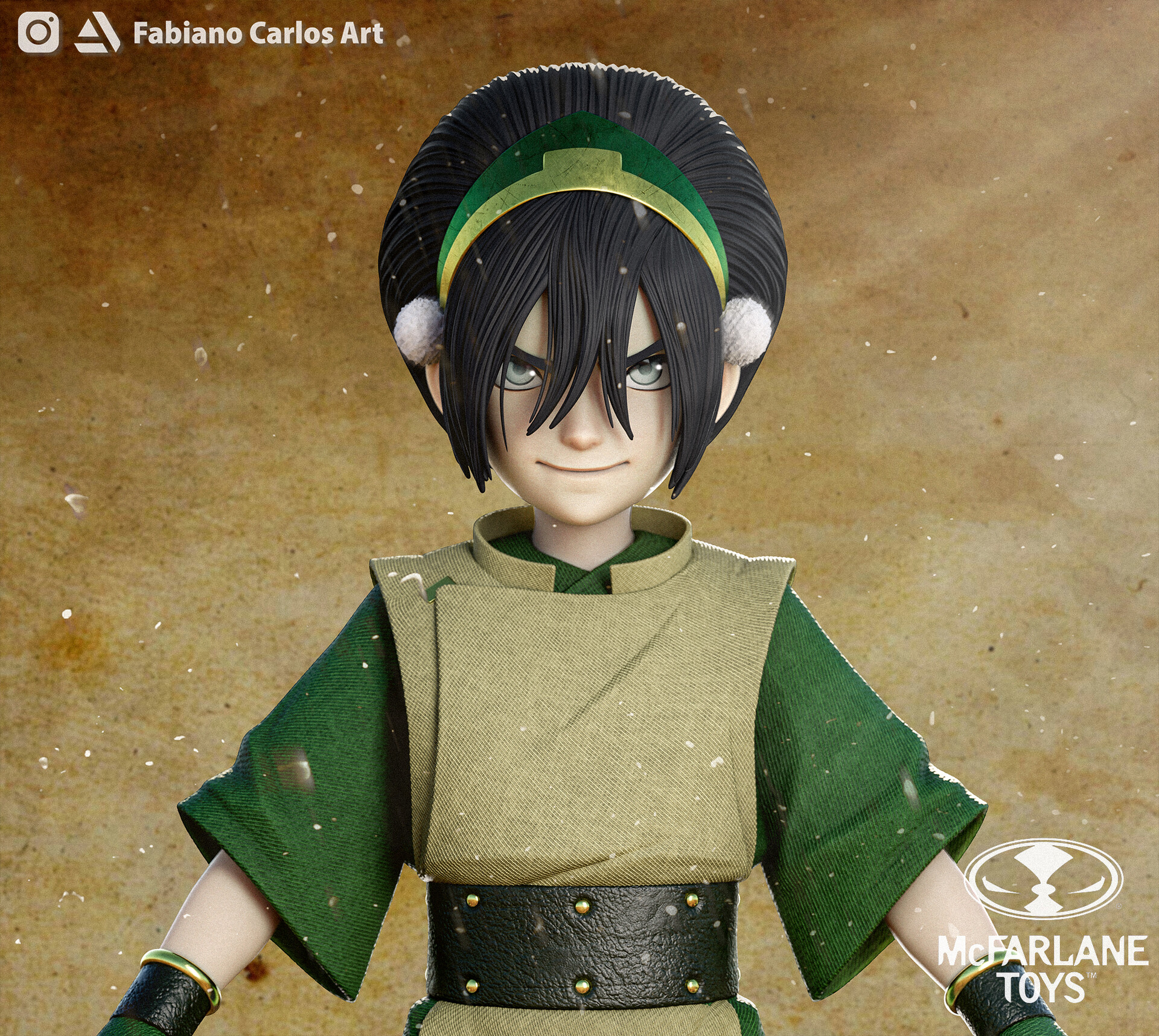 Fabiano Carlos Coelho - Toph Avatar Licensed Statue McFarlane 2021