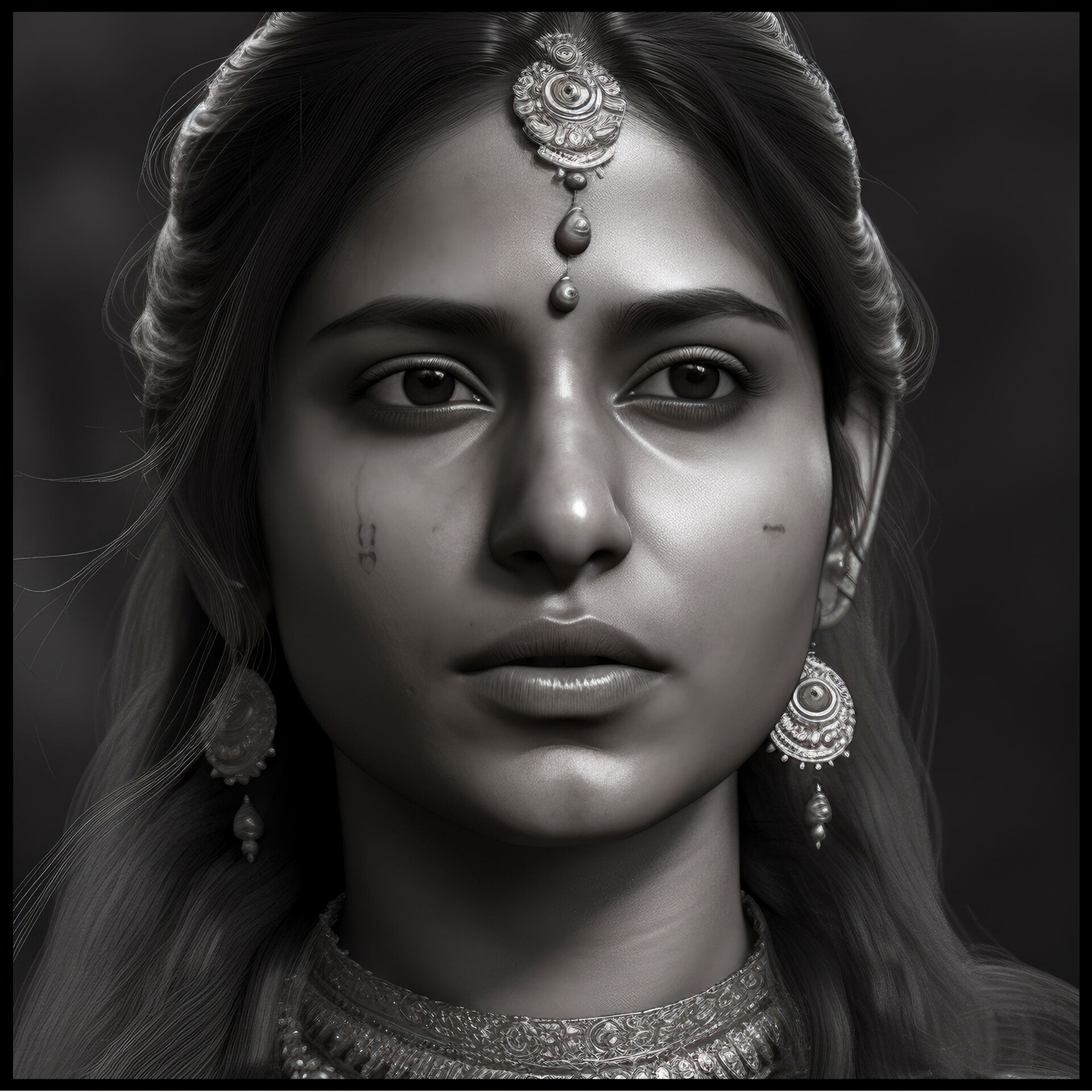 Sense Of Peace - 500 Indian Female Head