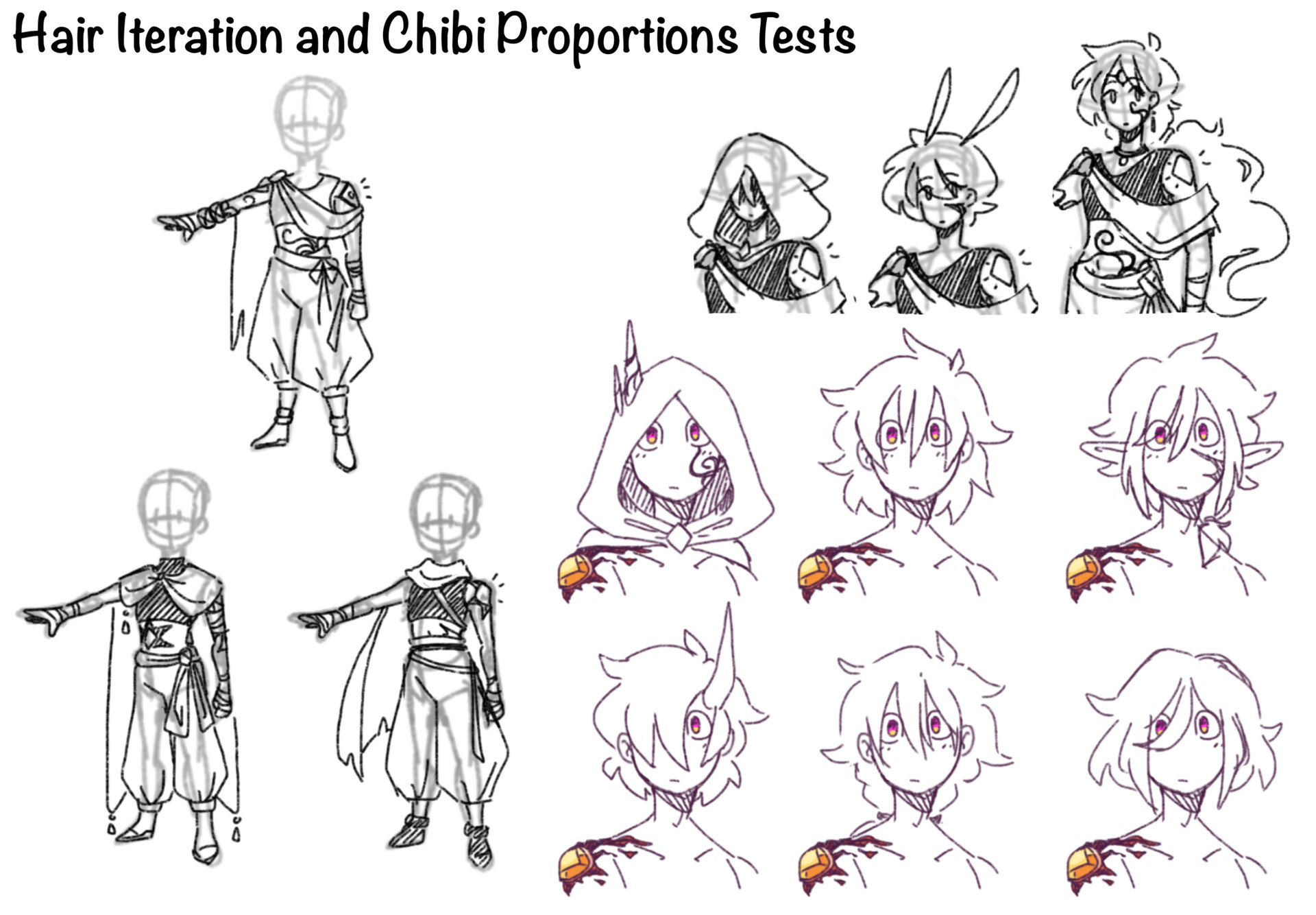 Tara Saunders - Alora Character Concepts - Circadia student game 2024