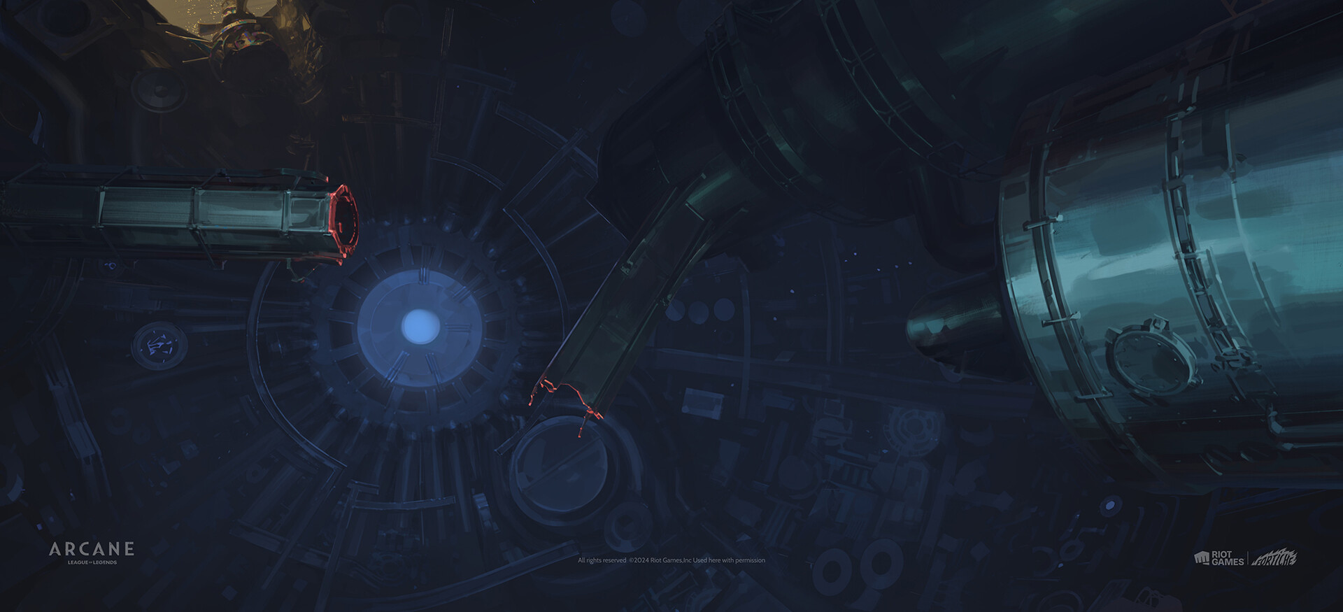 ARCANE | Hexgate Interior Matte Paintings | Eunbyeol Ko – @art-of ...