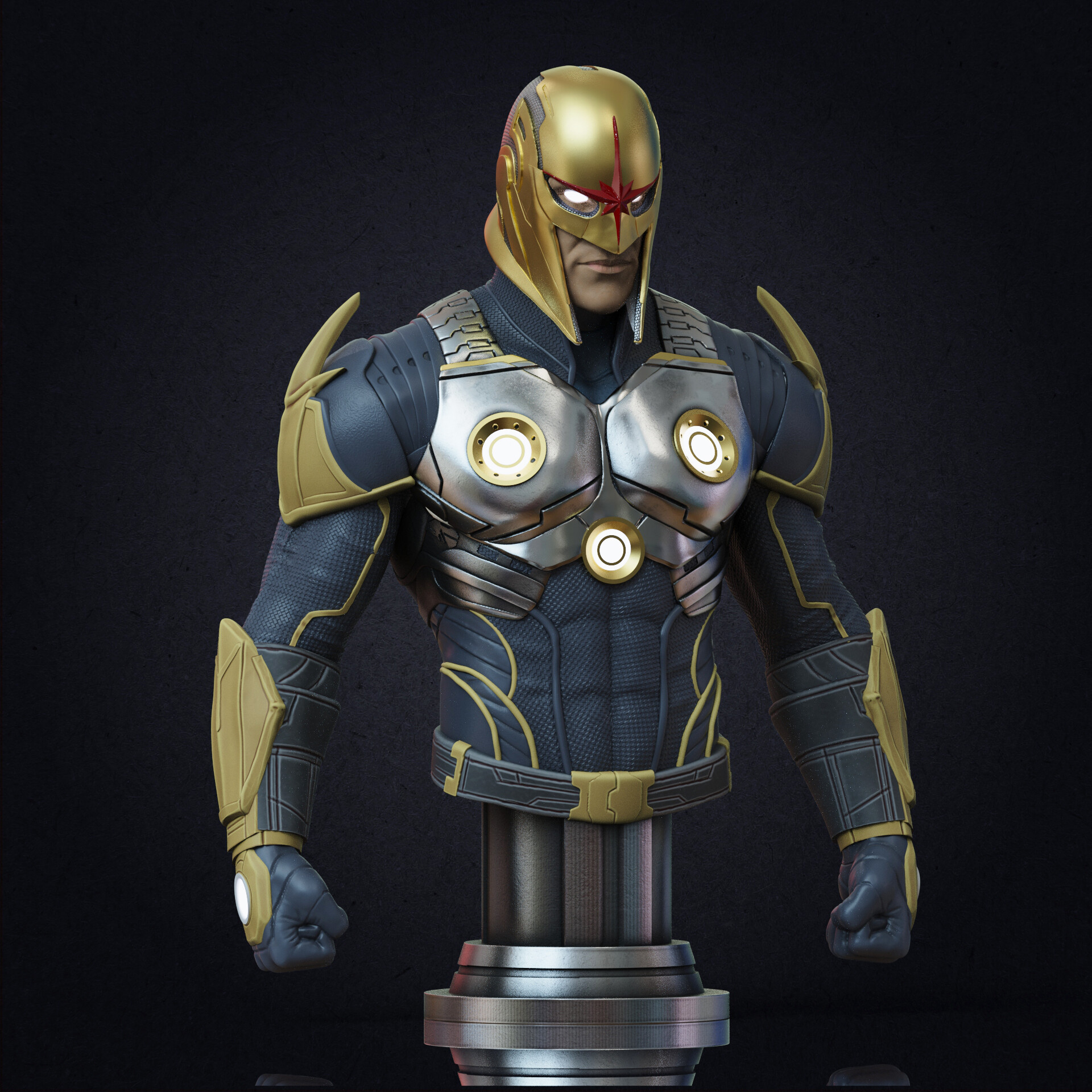 ArtStation - Nova bust