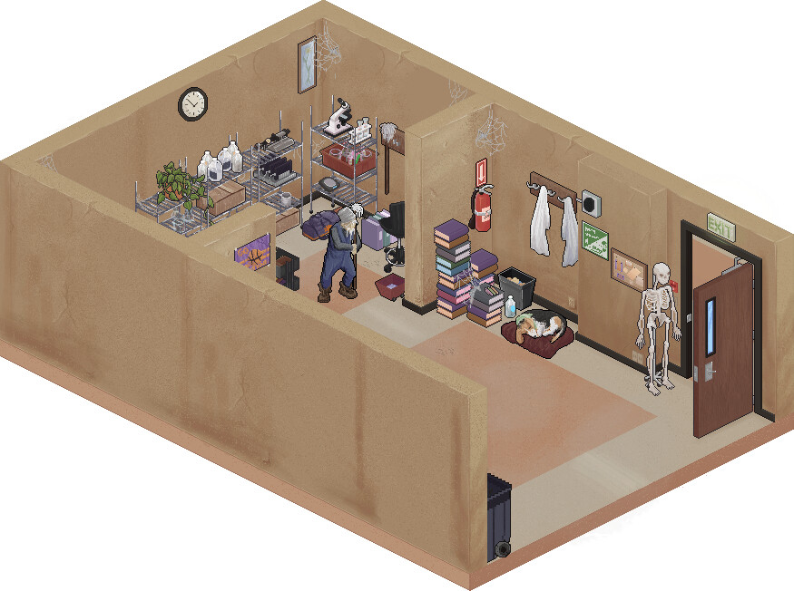 ArtStation - Janitor room