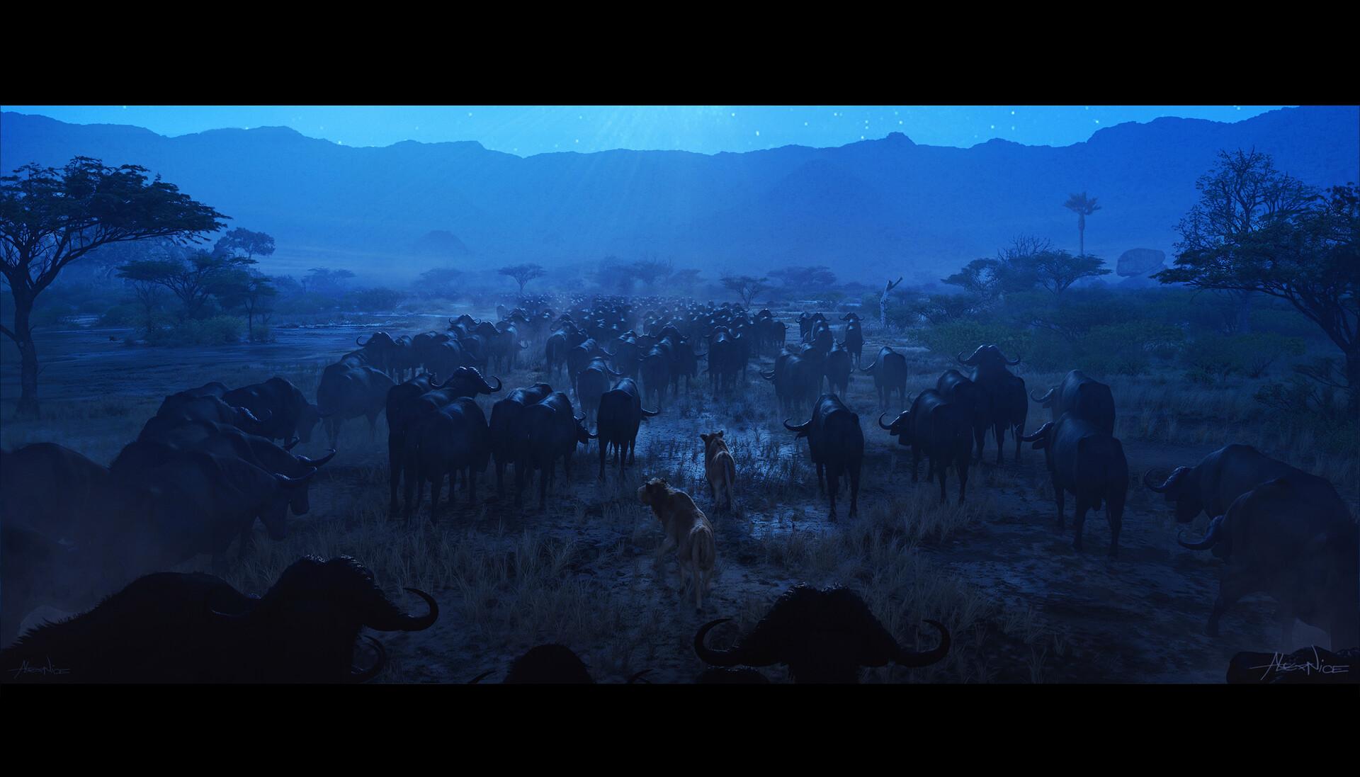 Alex Nice - Lion King: Mufasa | Buffalo Valley Sequence