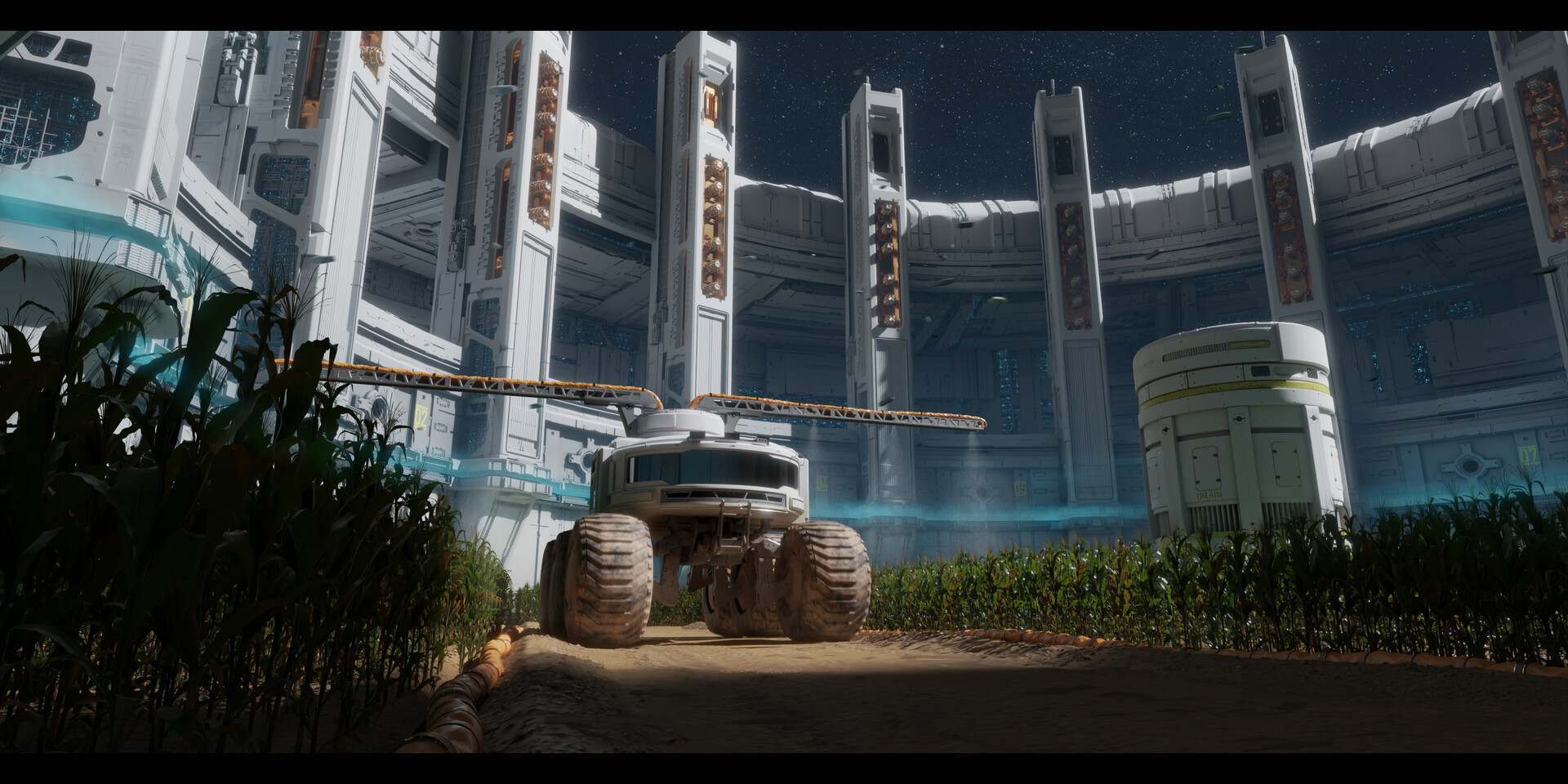 ArtStation - Station MN-12 Fields