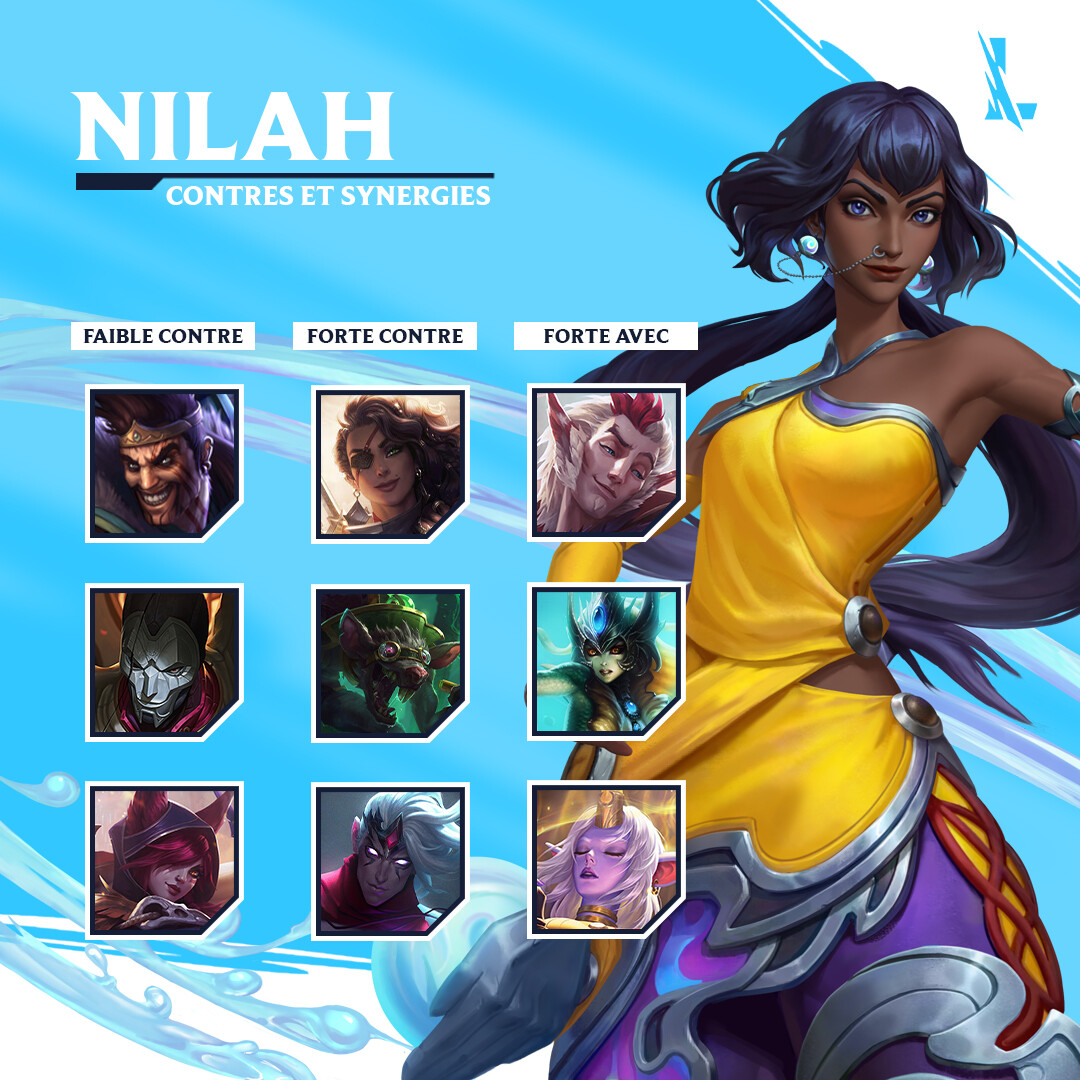 ArtStation - Wild Rift - Nilah guide