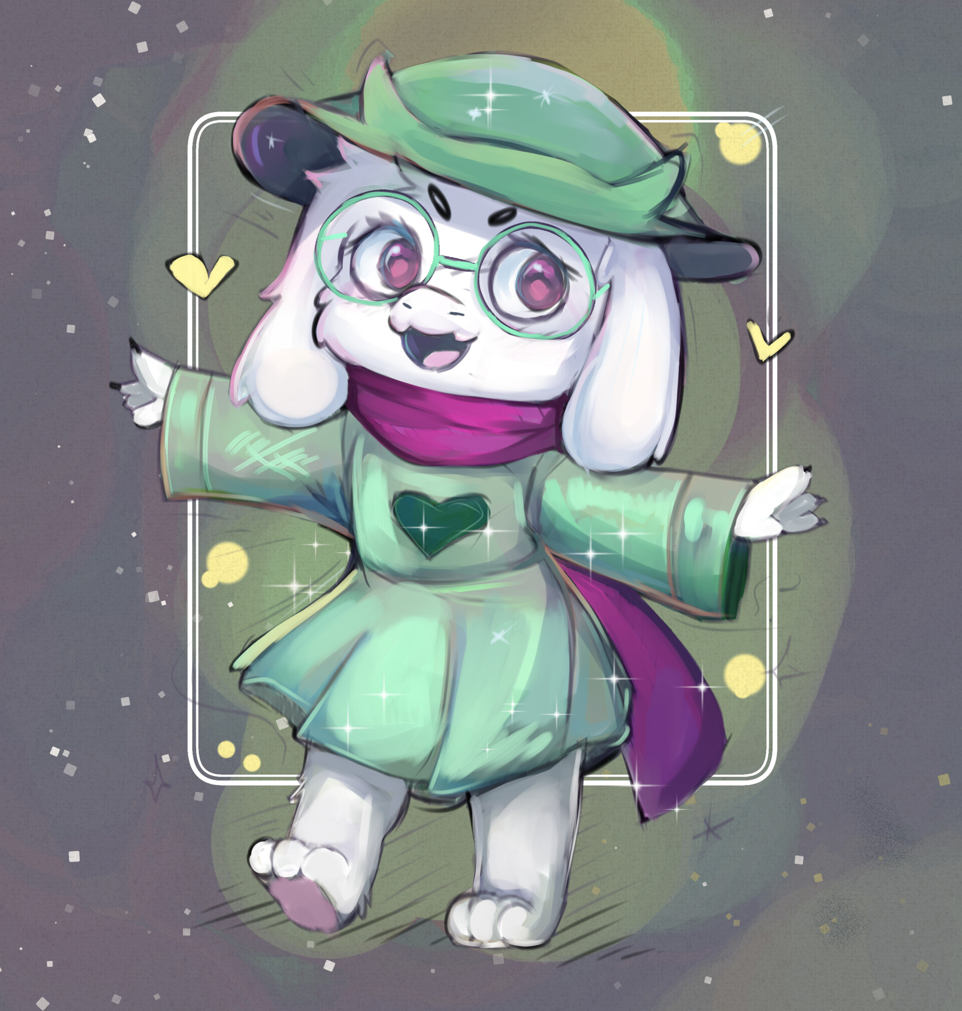 ArtStation - Ralsei - Deltarune- Fanart