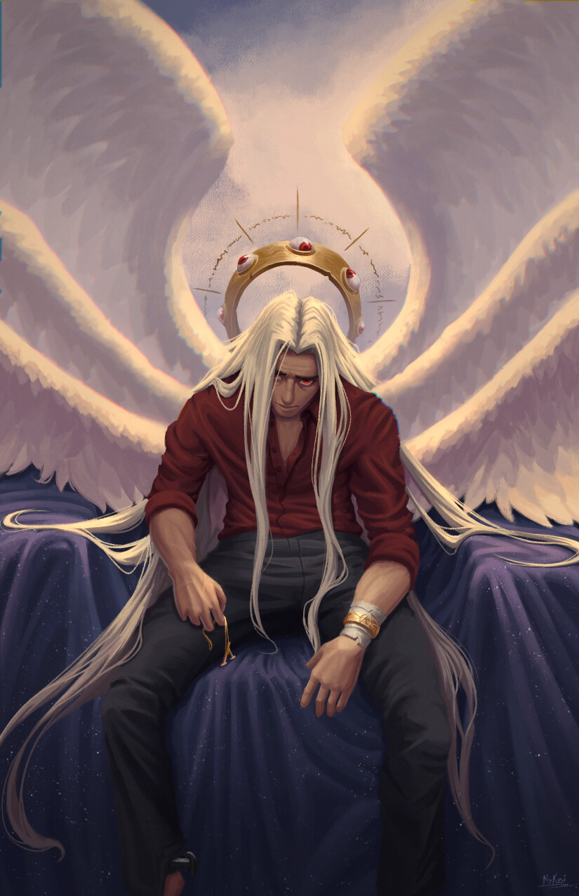 ArtStation - Tired God - Commission