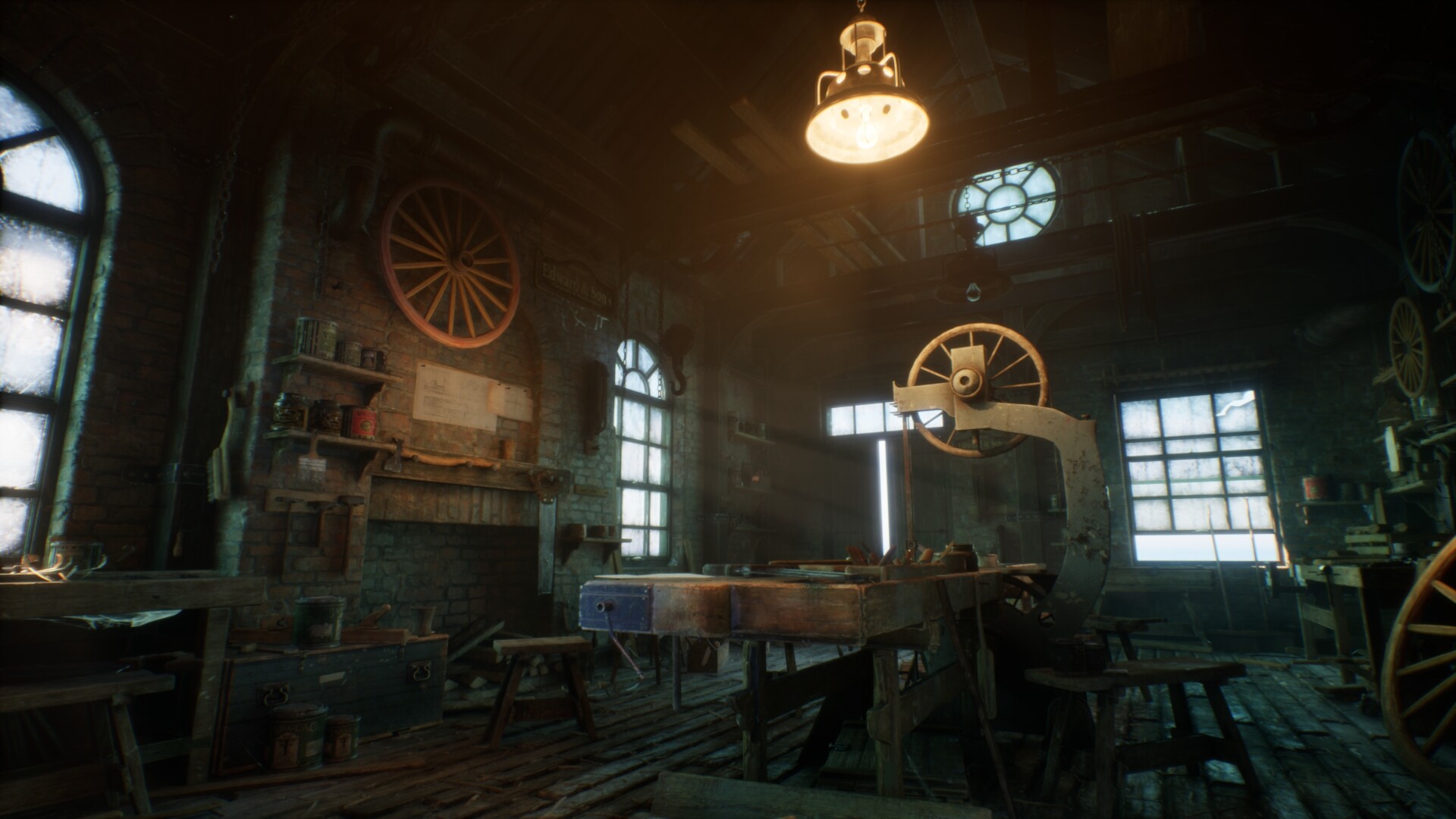 ArtStation - Carpenter's Workshop Environment