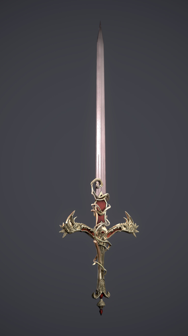 Megan LaForce - Rose Maiden - Sword Hero Prop