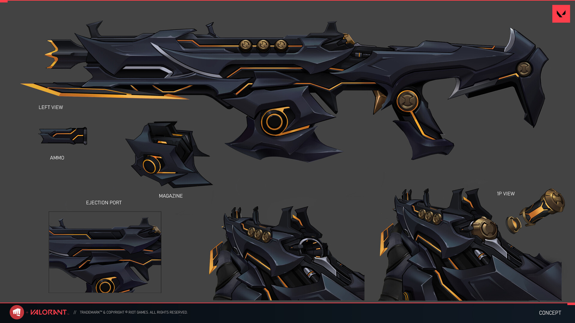 Kudos Productions - Valorant Doombringer Skin