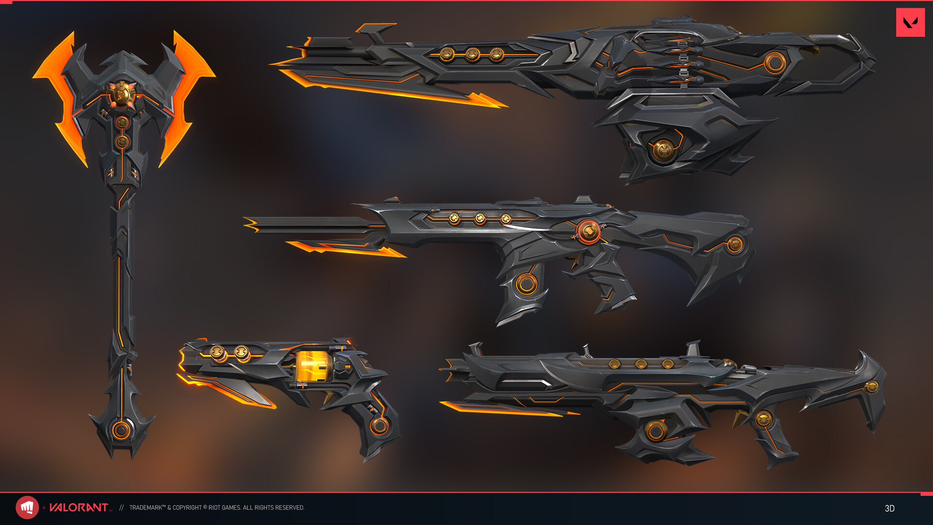 Kudos Productions - Valorant Doombringer Skin