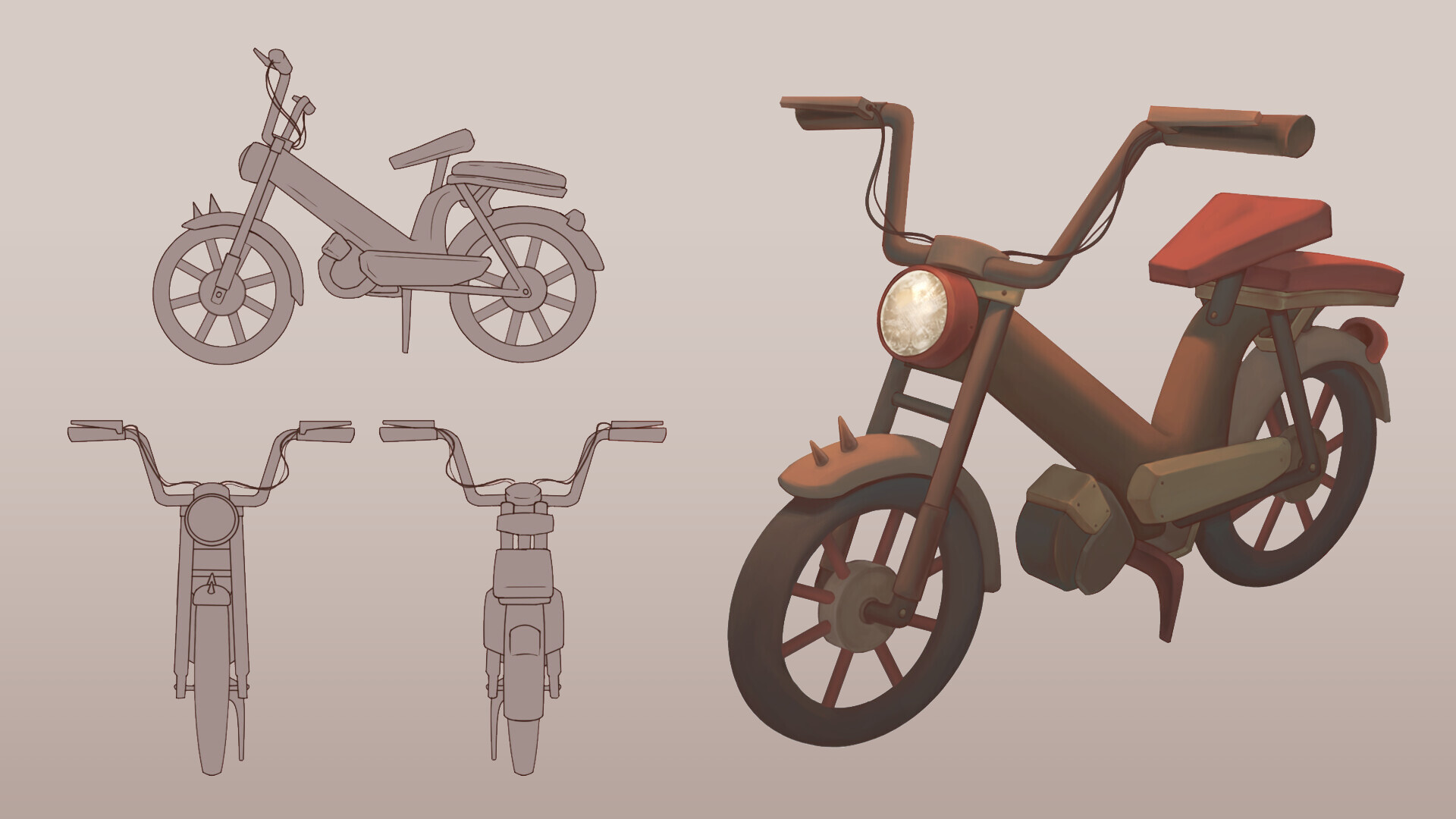 ArtStation - Bike