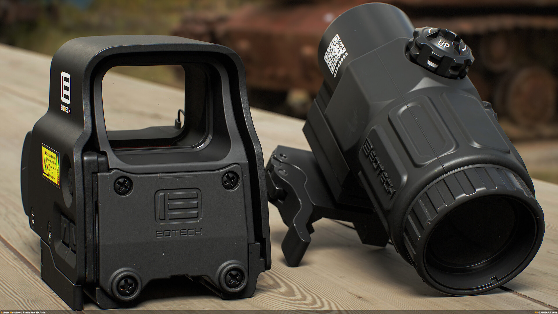 ArtStation - EOTECH HHSVIII