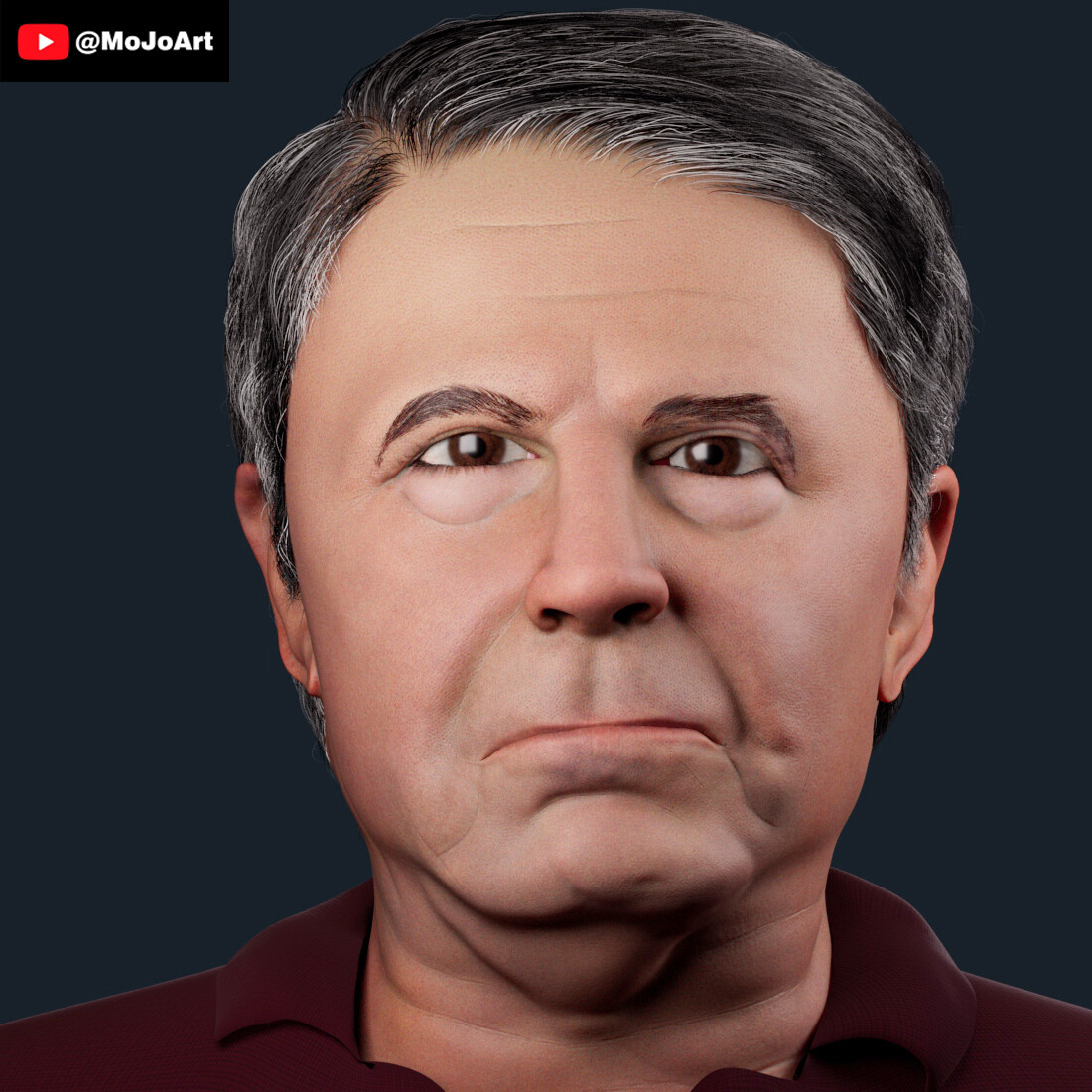 Mayur Jaiswal - Elderly Gentleman Character Art!