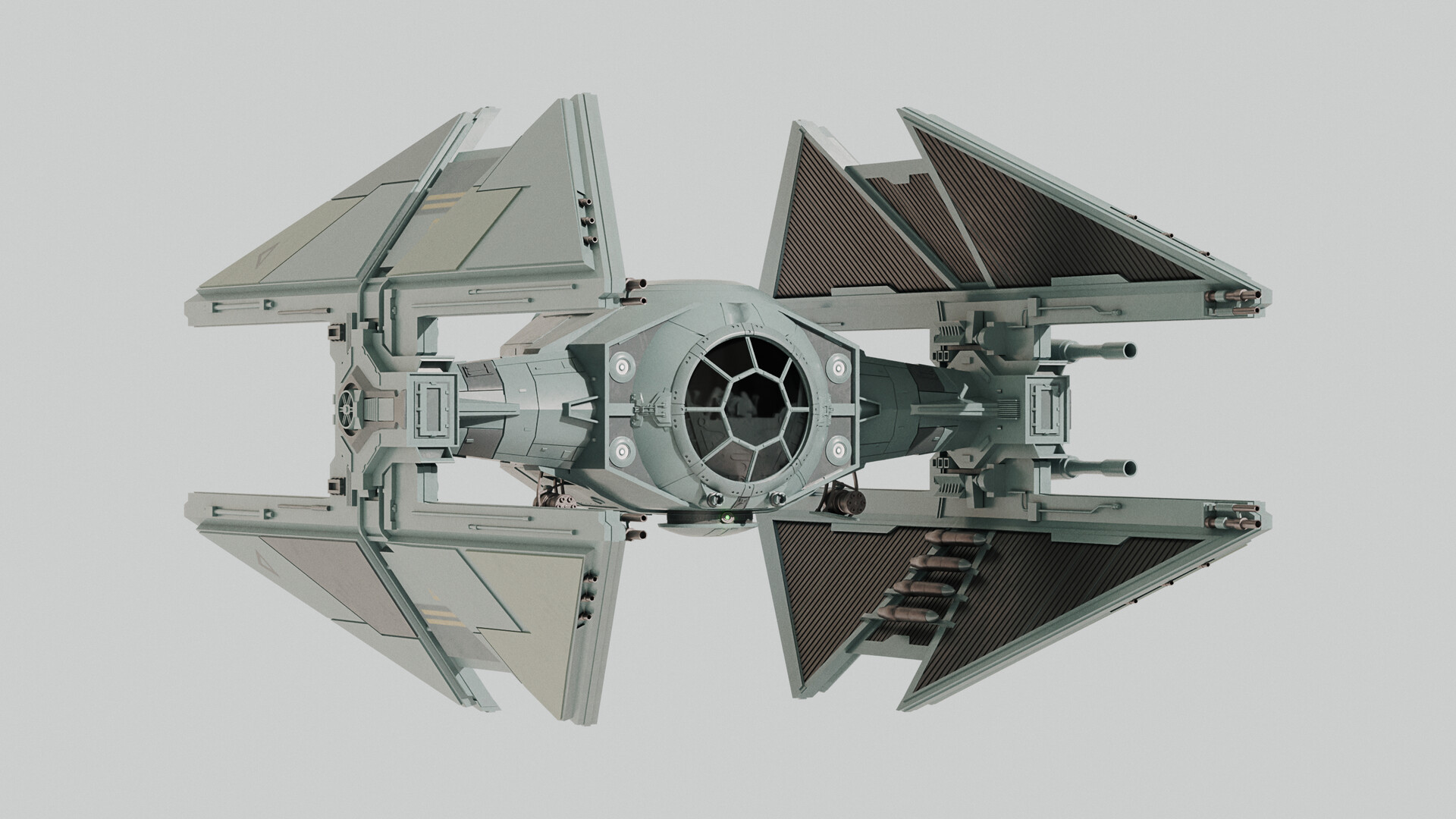 ArtStation - TIE Avenger Prototype - Star Wars Andor