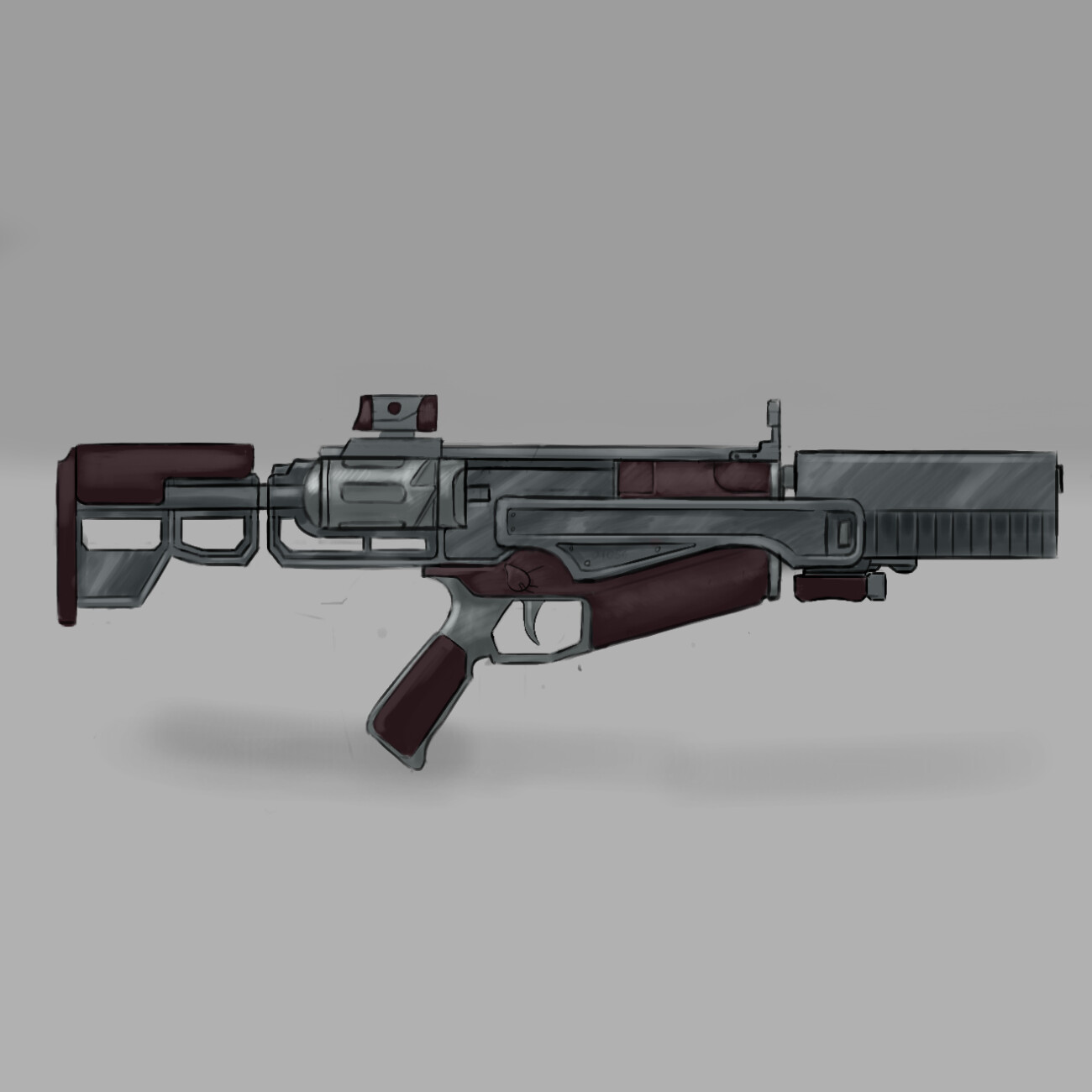ArtStation - Firearm Concept Sketches