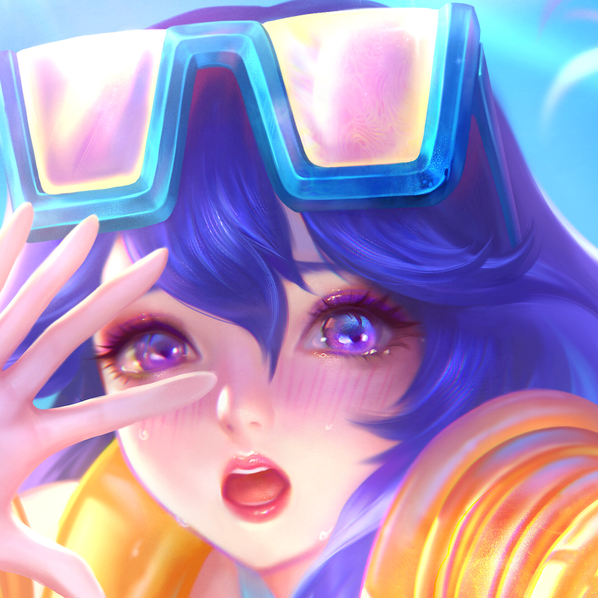 Vexdye Nuclear - Garena AOV promotional art- CELICA & ENZO