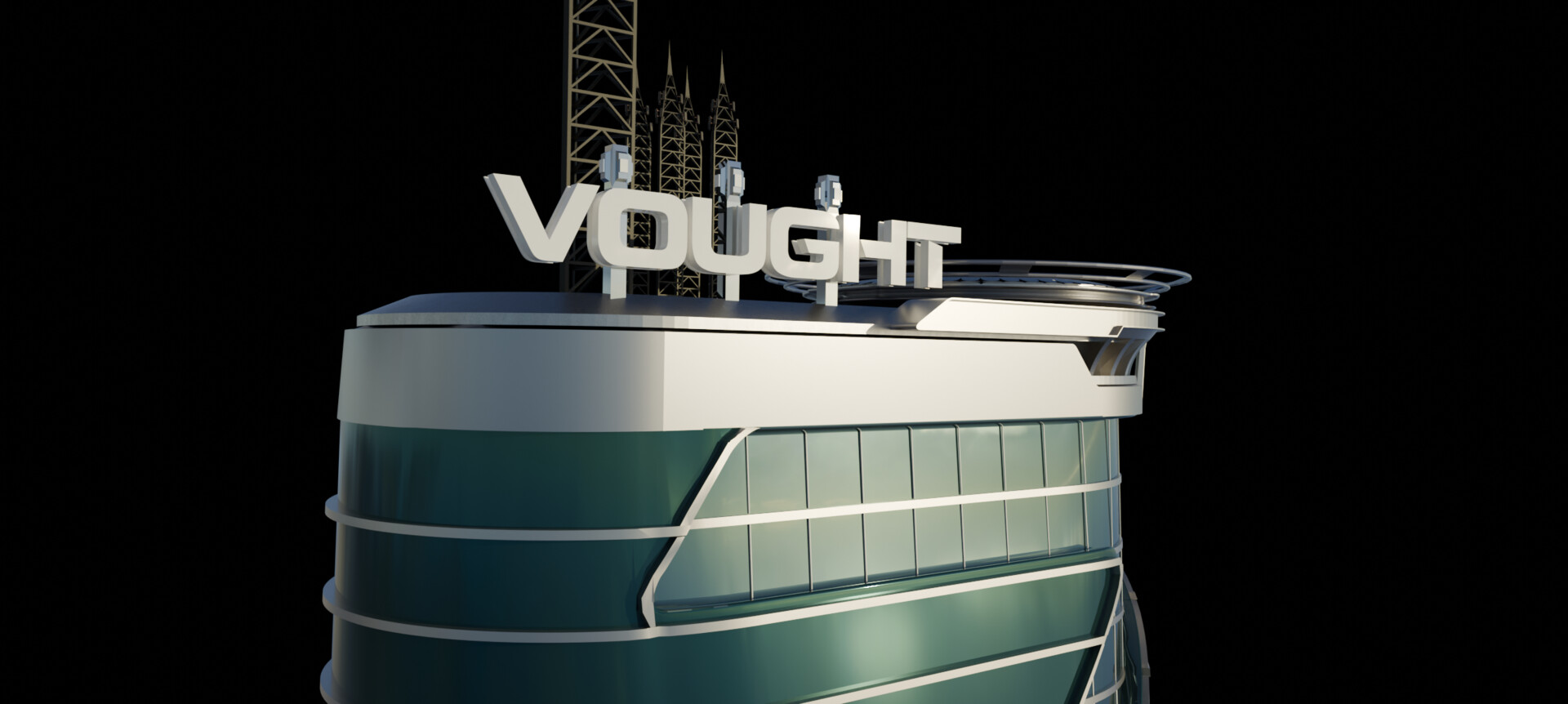 ArtStation - Vought Tower - The Boys Fan Art | Game Ready Model