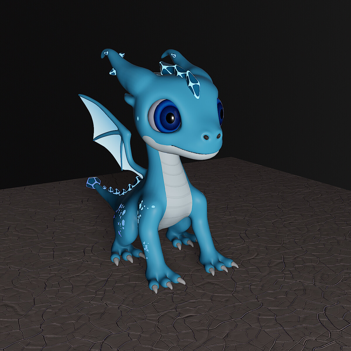 ArtStation - Game-Ready Dragon | 3D Creature Model | 46k Tris