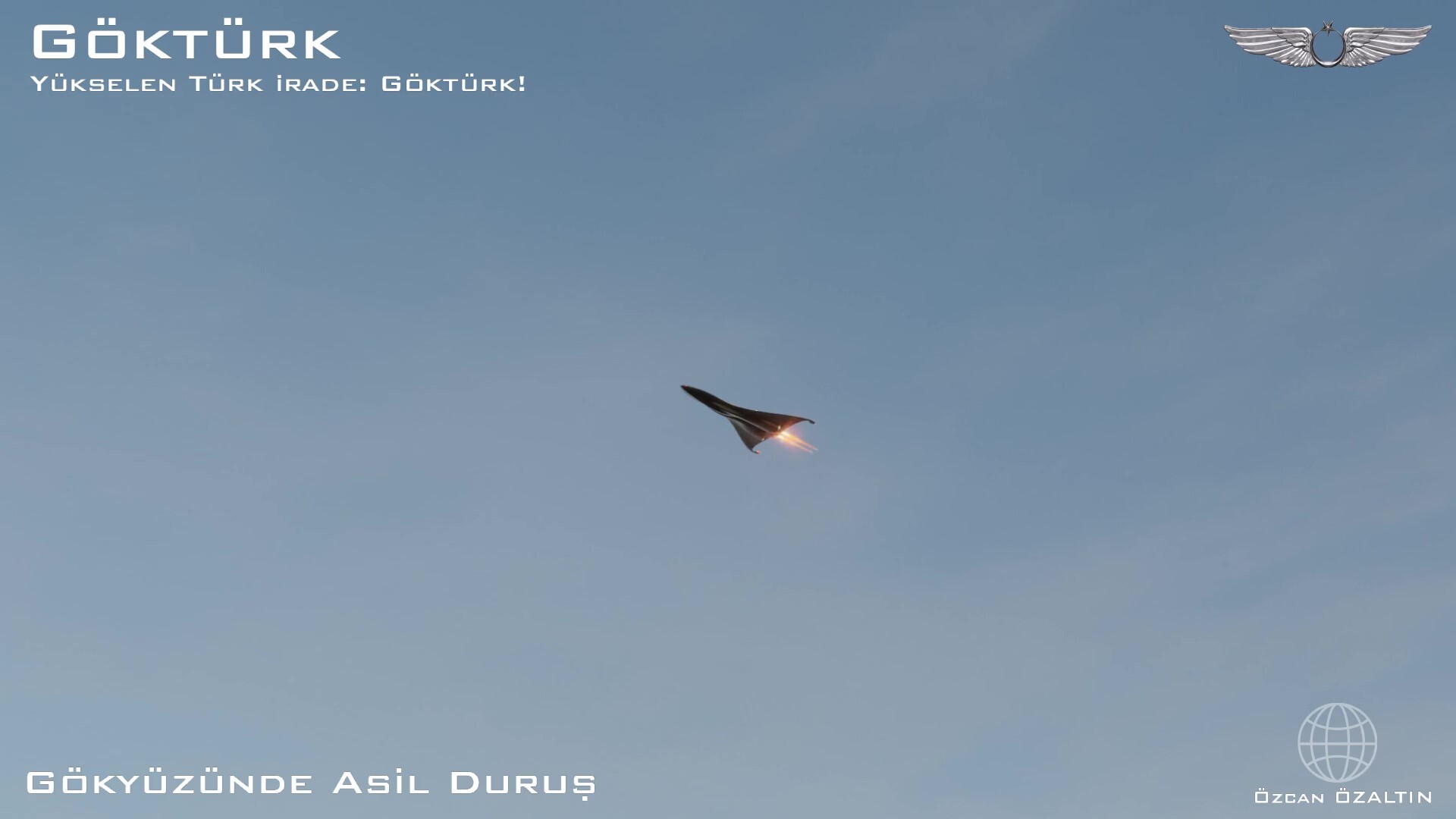 özcan ÖZALTIN - GÖKTÜRK HYPERSONIC JET - ANIMATION