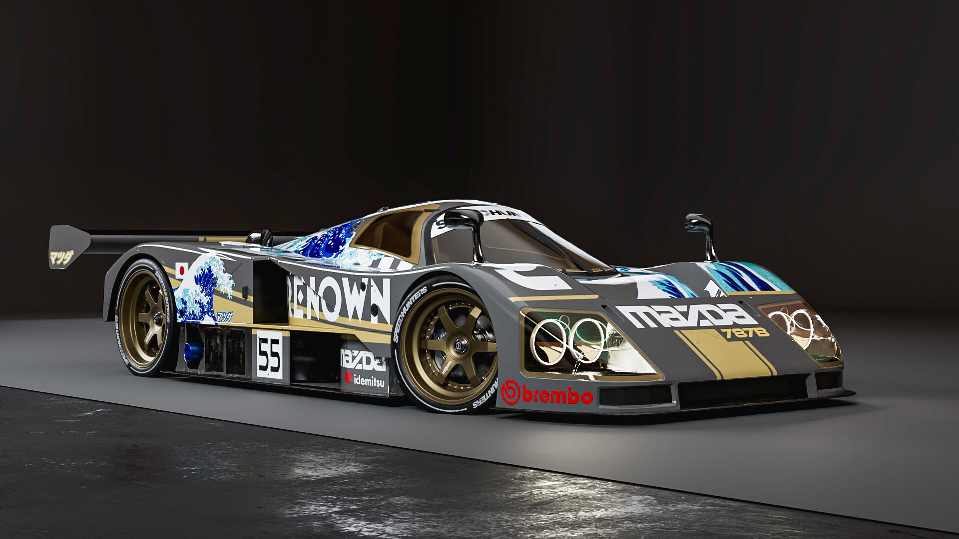 ArtStation - Mazda 787B