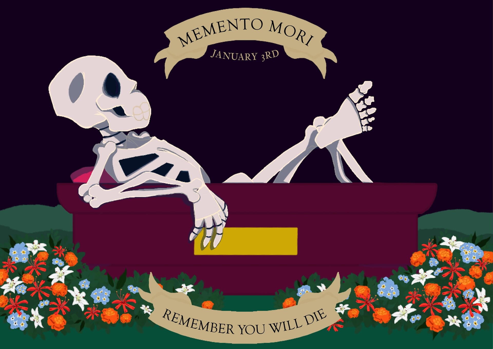 ArtStation - Memento Mori Day