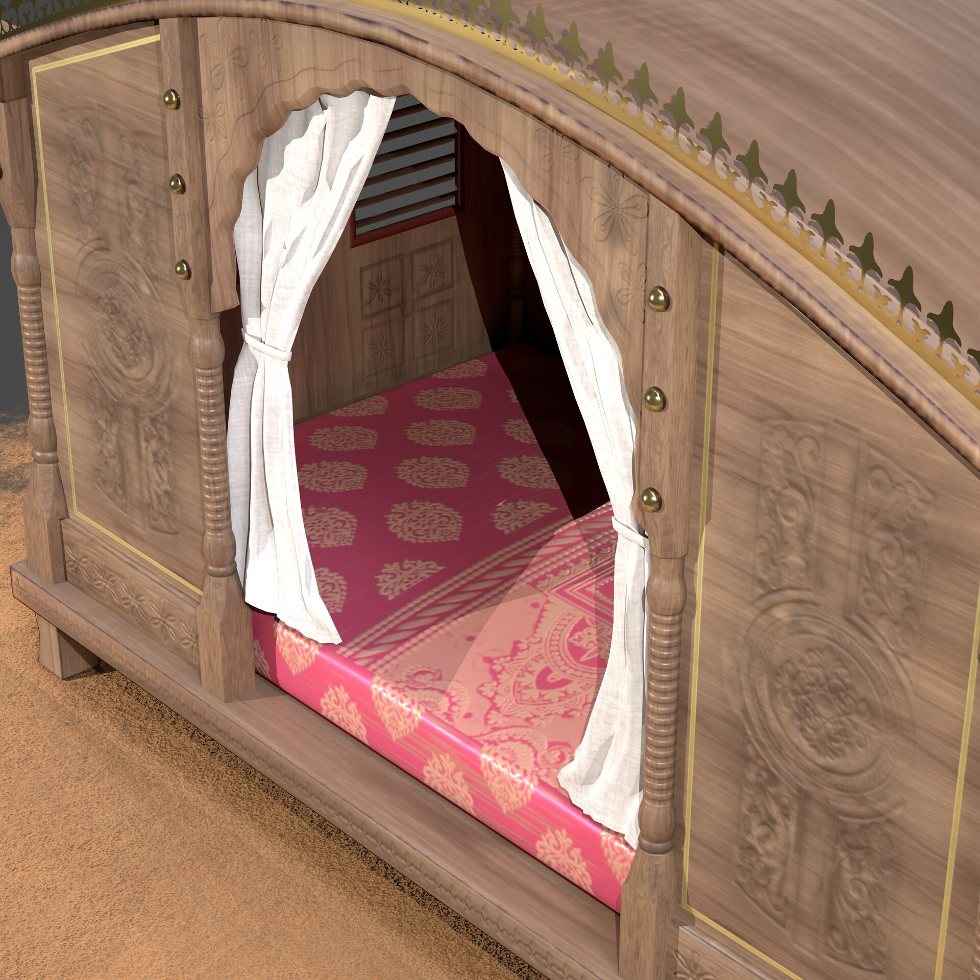 Sidharth k vijay - palanquin Indian Design