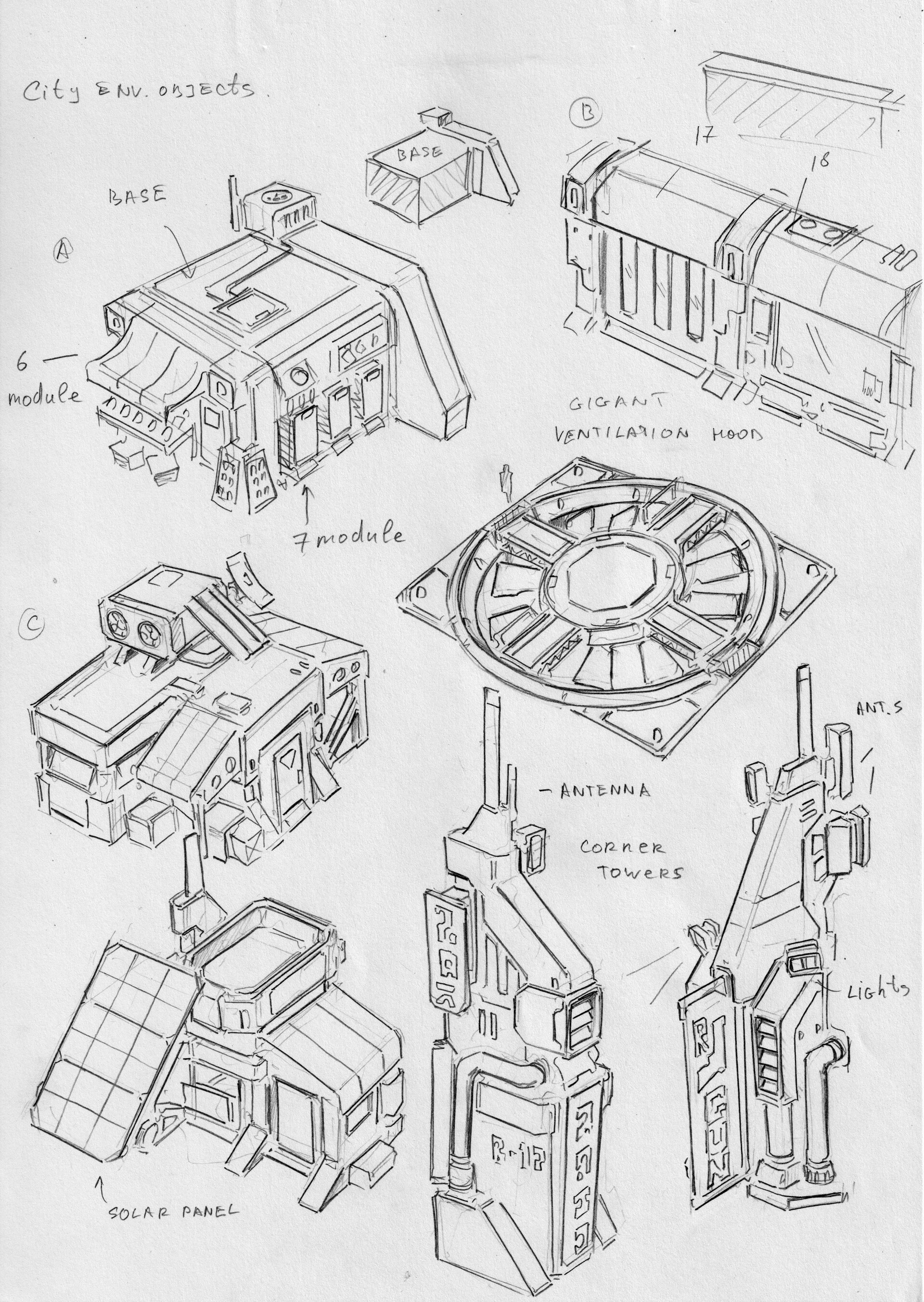 Vasily Khazykov - City env objects 4